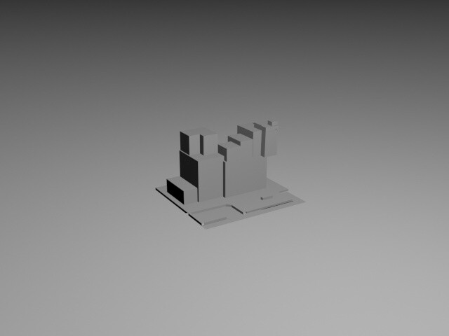 ArtStation - 3D block out