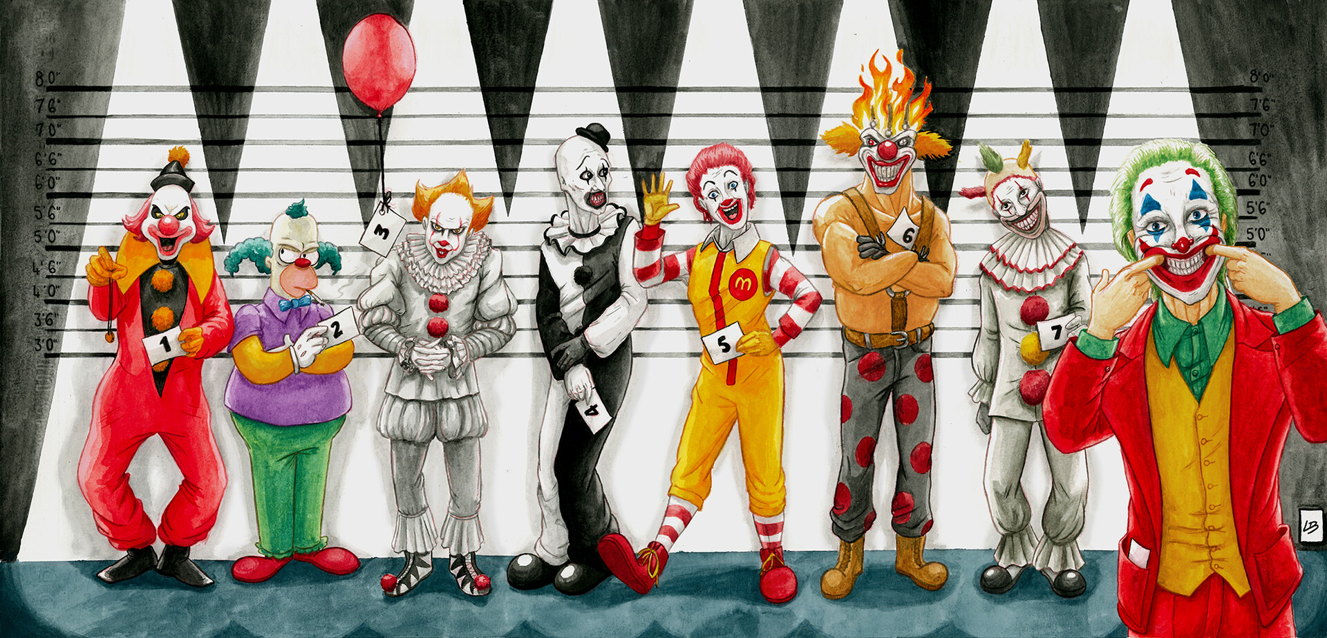 ArtStation - Suspects Line-up