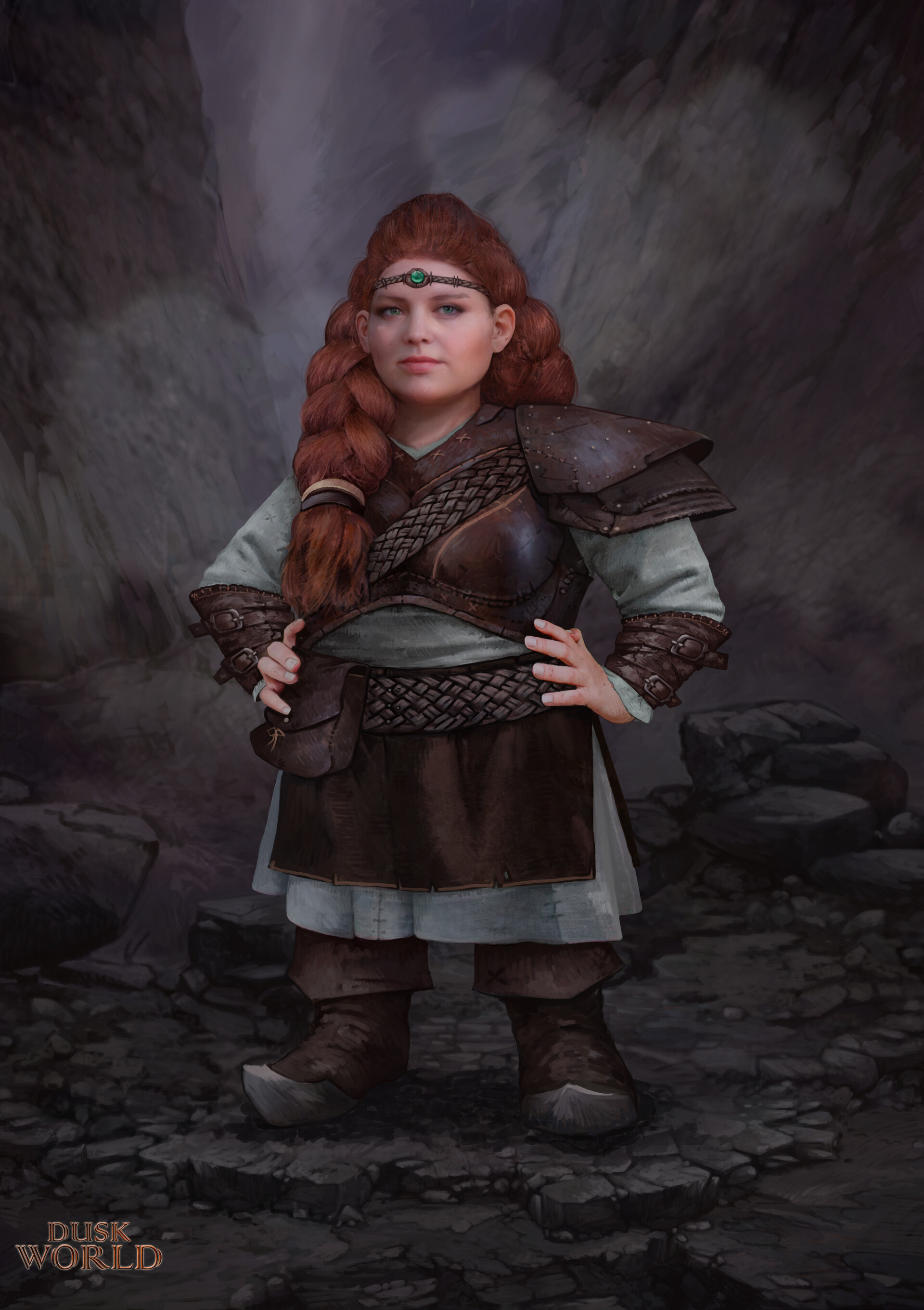 Lady Dwarf by Dmitry Tsarev : r/ImaginaryDwarves