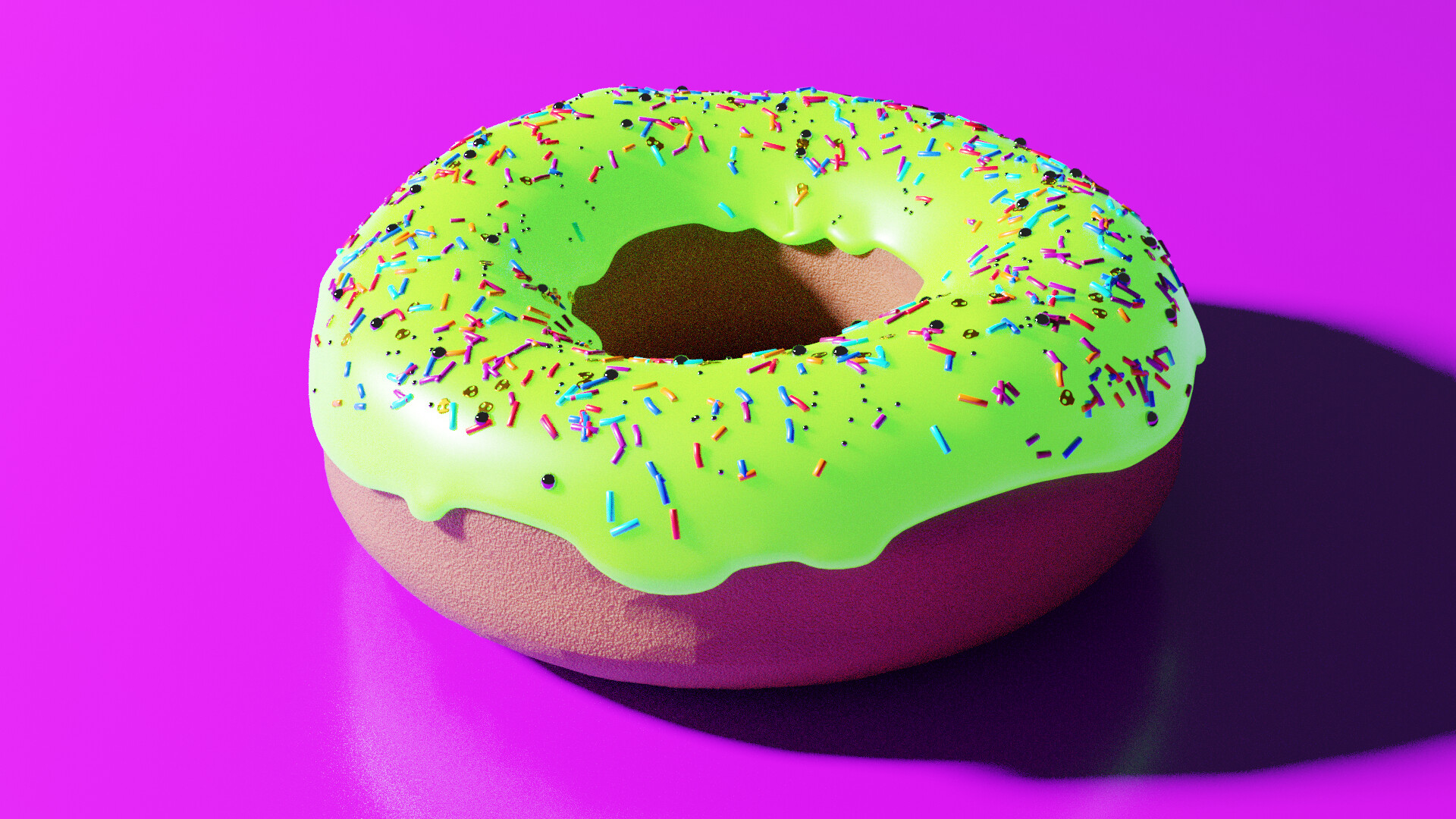 Esmée Stevens - Radioactive Donut Render