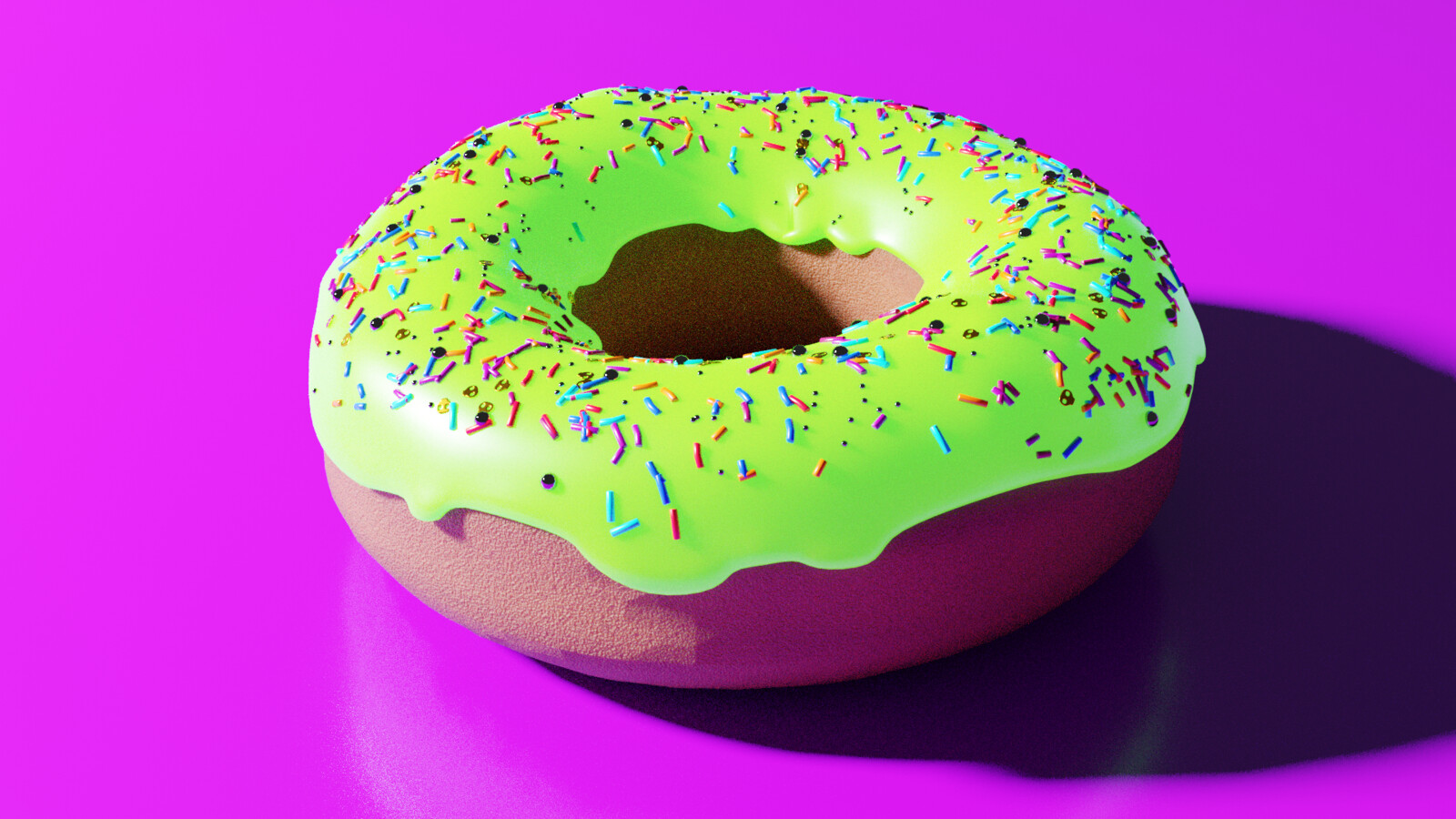 Esmée Stevens - Radioactive Donut Render