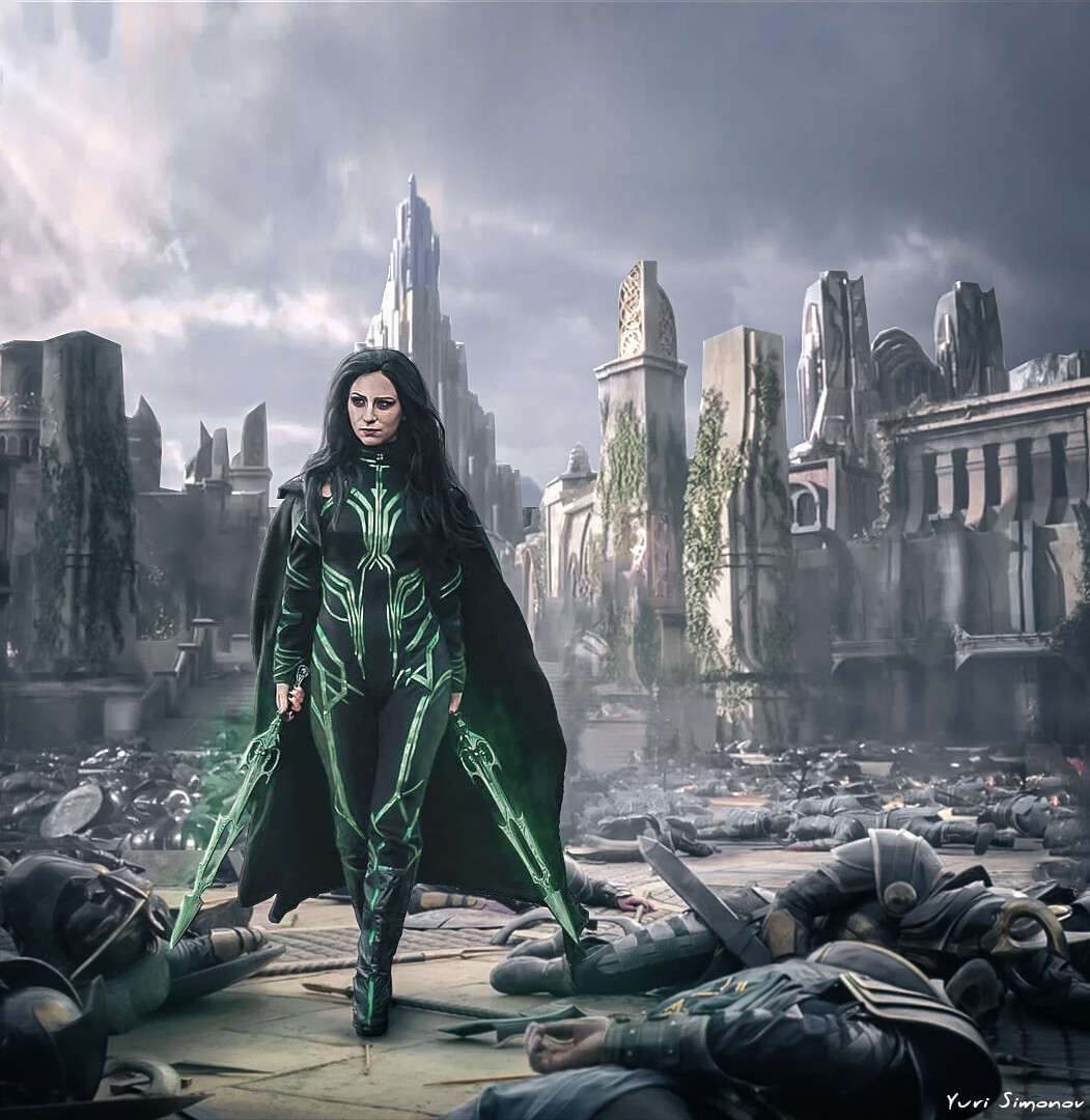 ArtStation - Hela the goddess of death