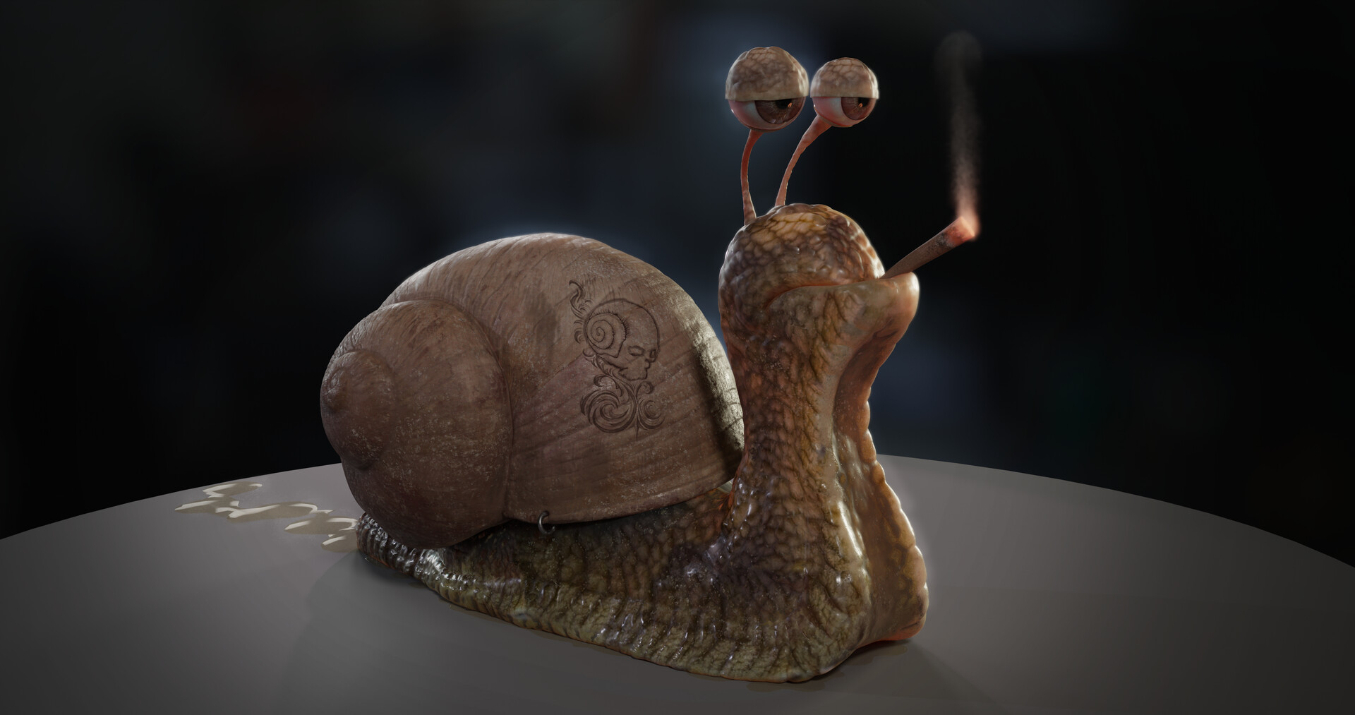 ArtStation - Gundolf the garden mafia slug