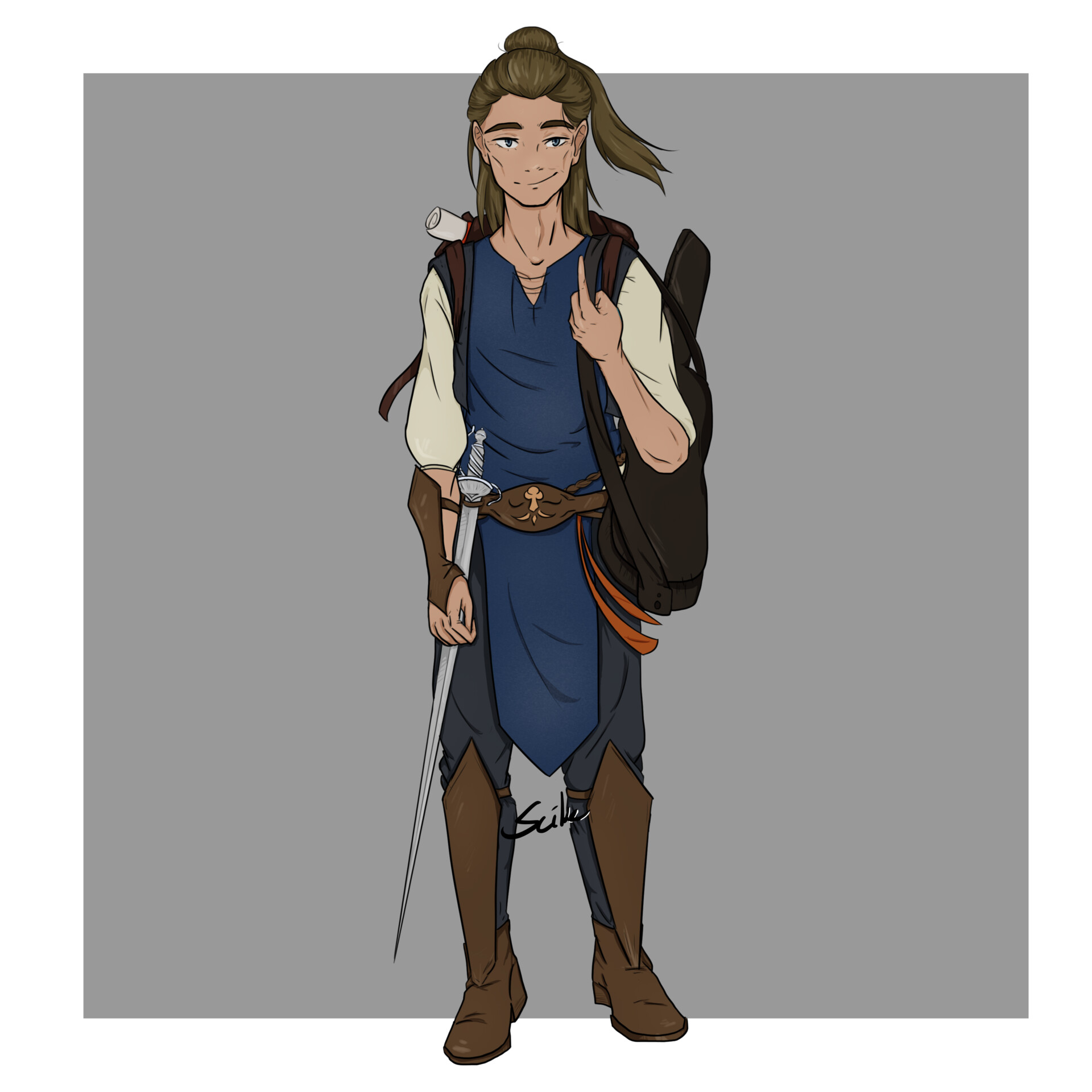 ArtStation - D&D Character Commission