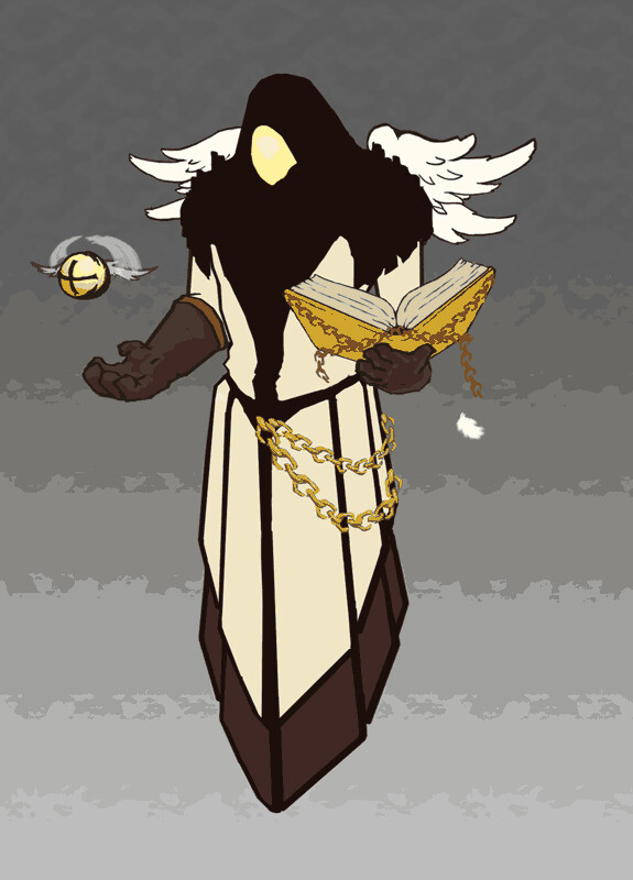 ArtStation - Angel - Game Animation - regular enemy