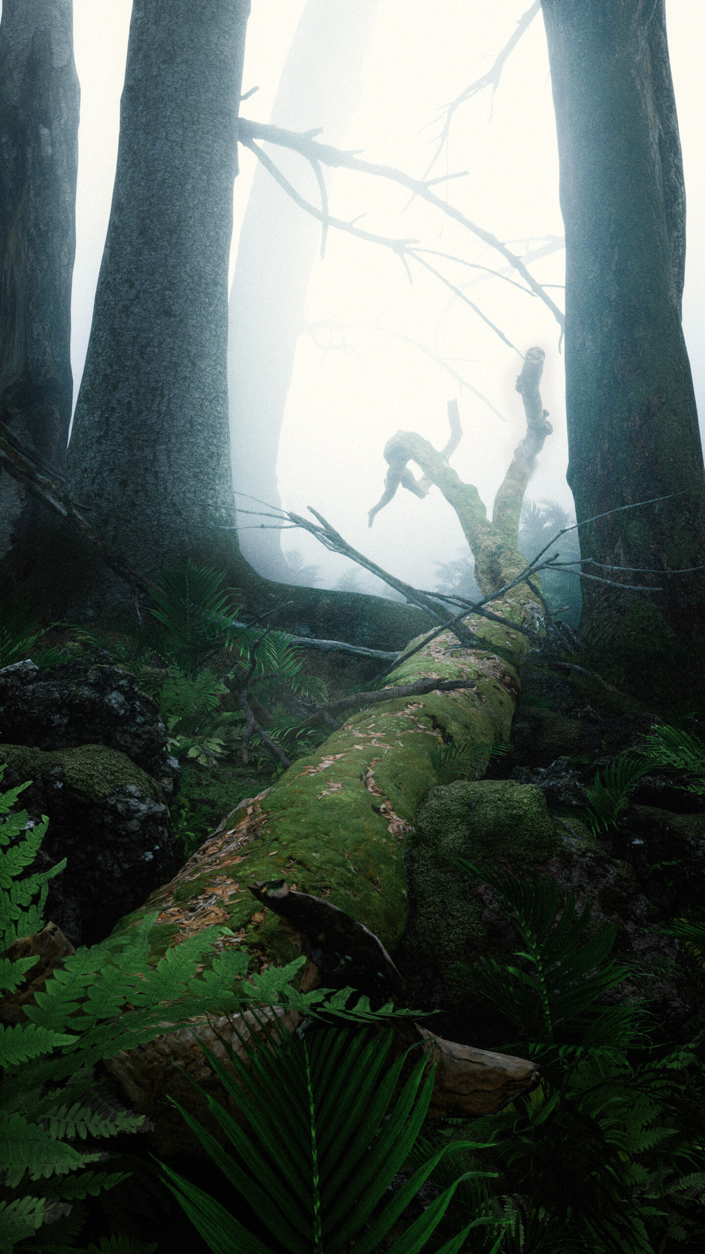ArtStation - Foggy forest environment