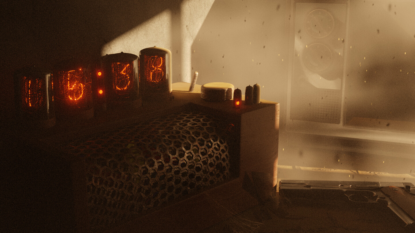 ArtStation - Nixie clock