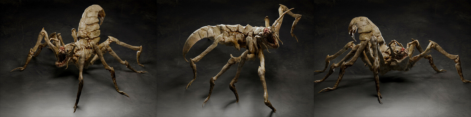 ArtStation - spider alien creature