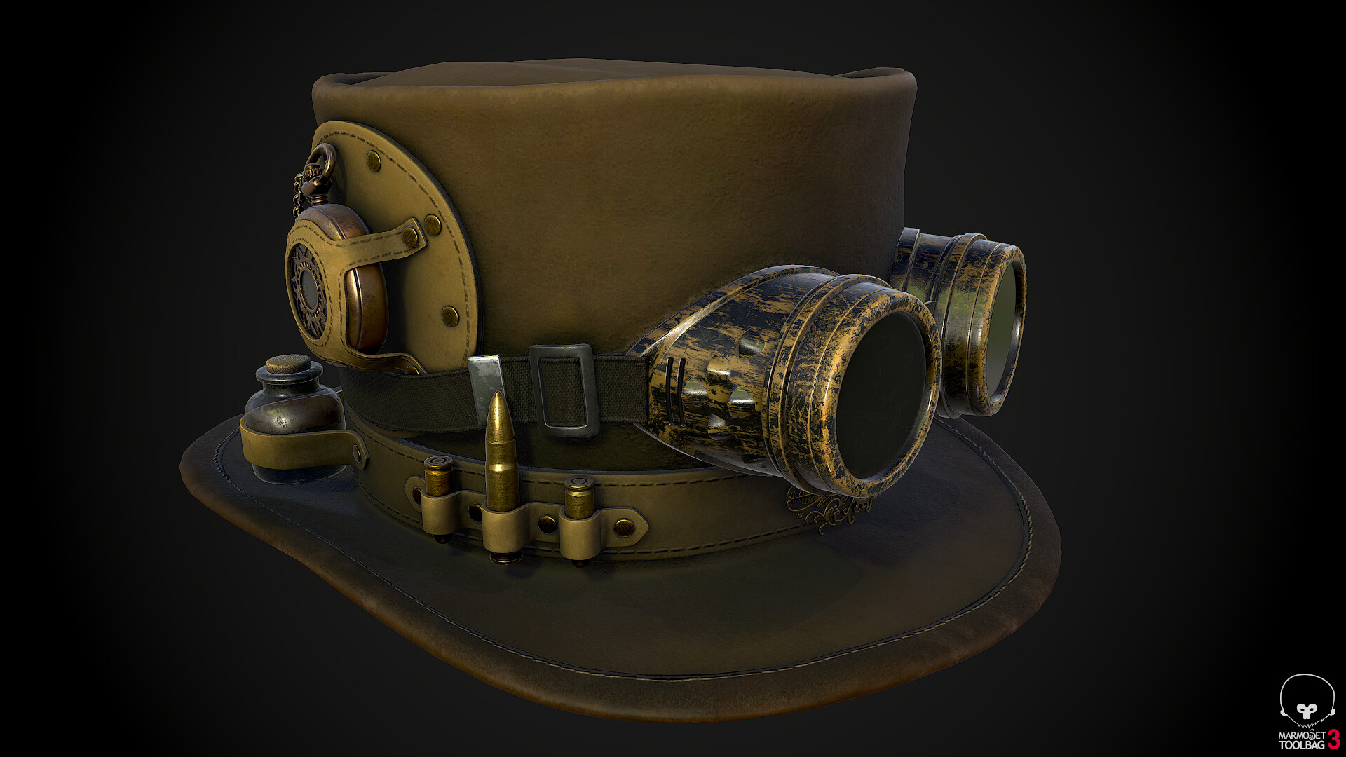 ArtStation - Steampunk Top Hat