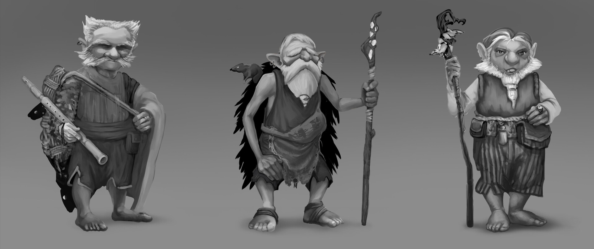 ArtStation - hobbit character concept
