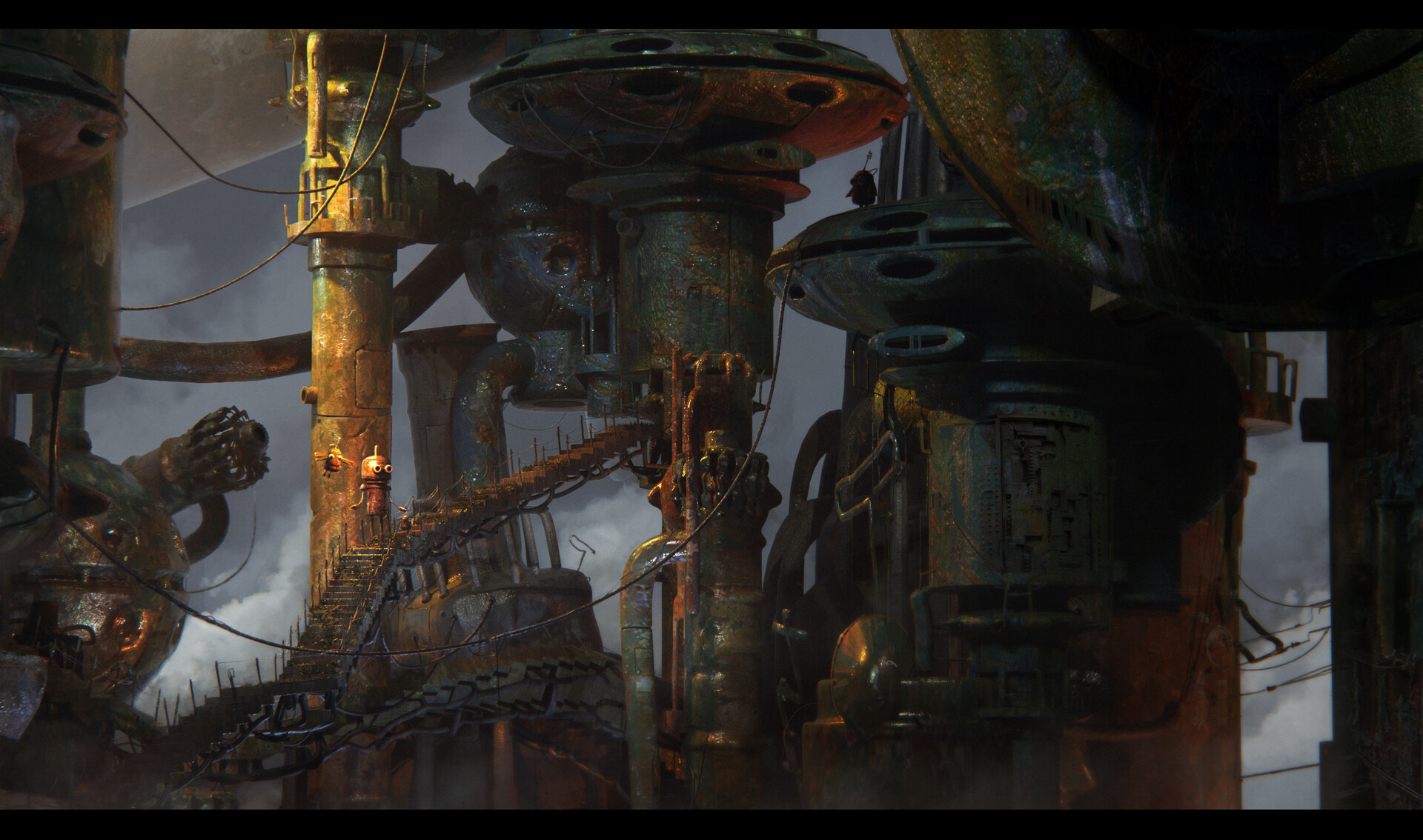 ArtStation - "Machinarium"_ fan art
