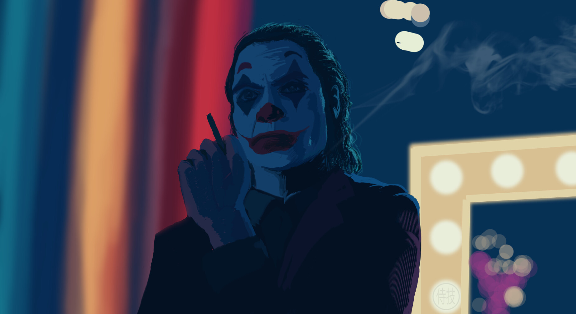 ArtStation - Joker Smoking - Joaquin's Version