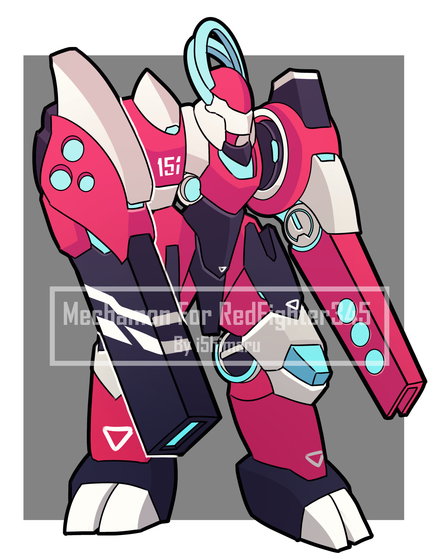 ArtStation - Mechamon For RedFighter345