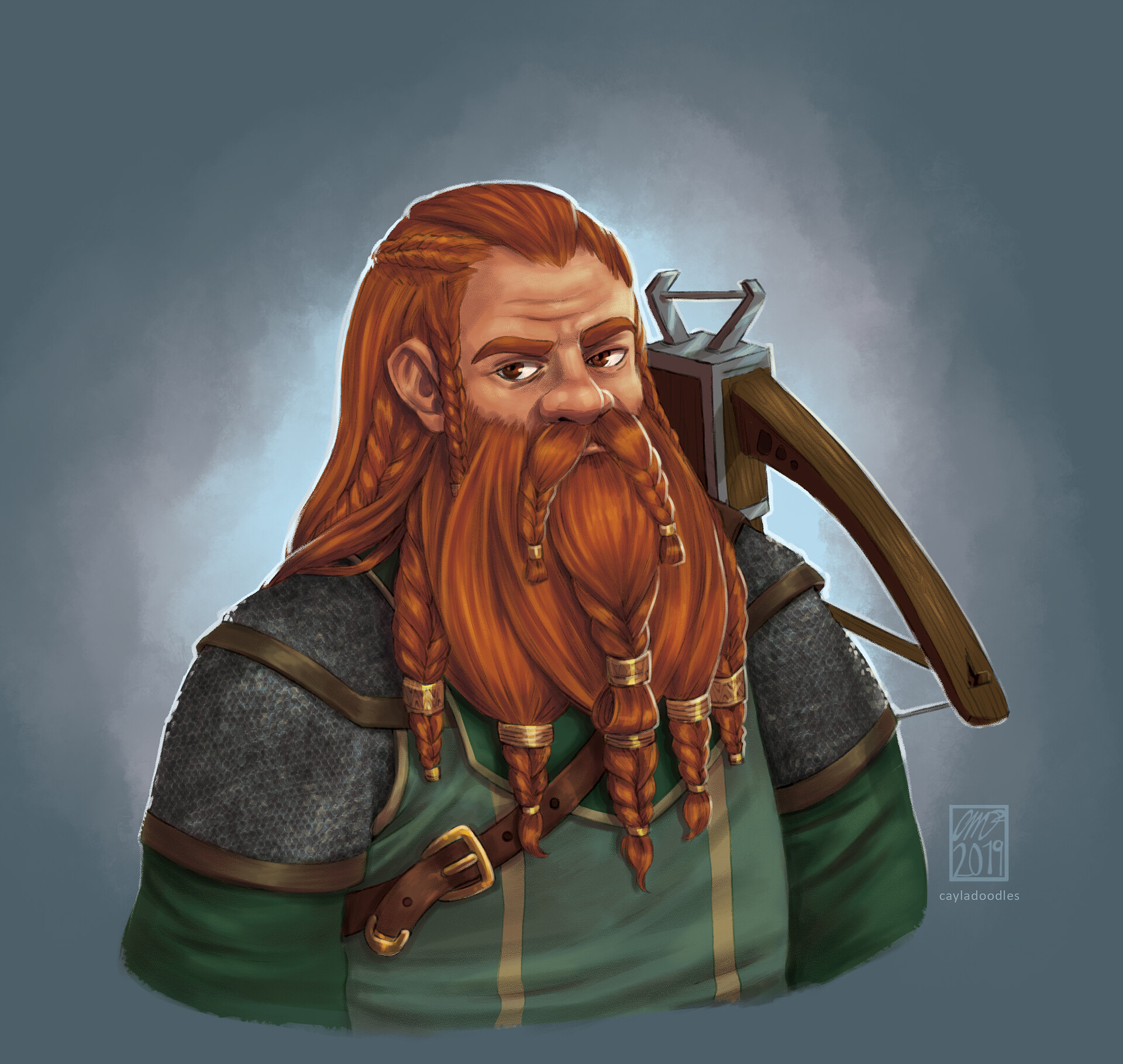 Cayla Massarelli - Dwarven Portrait