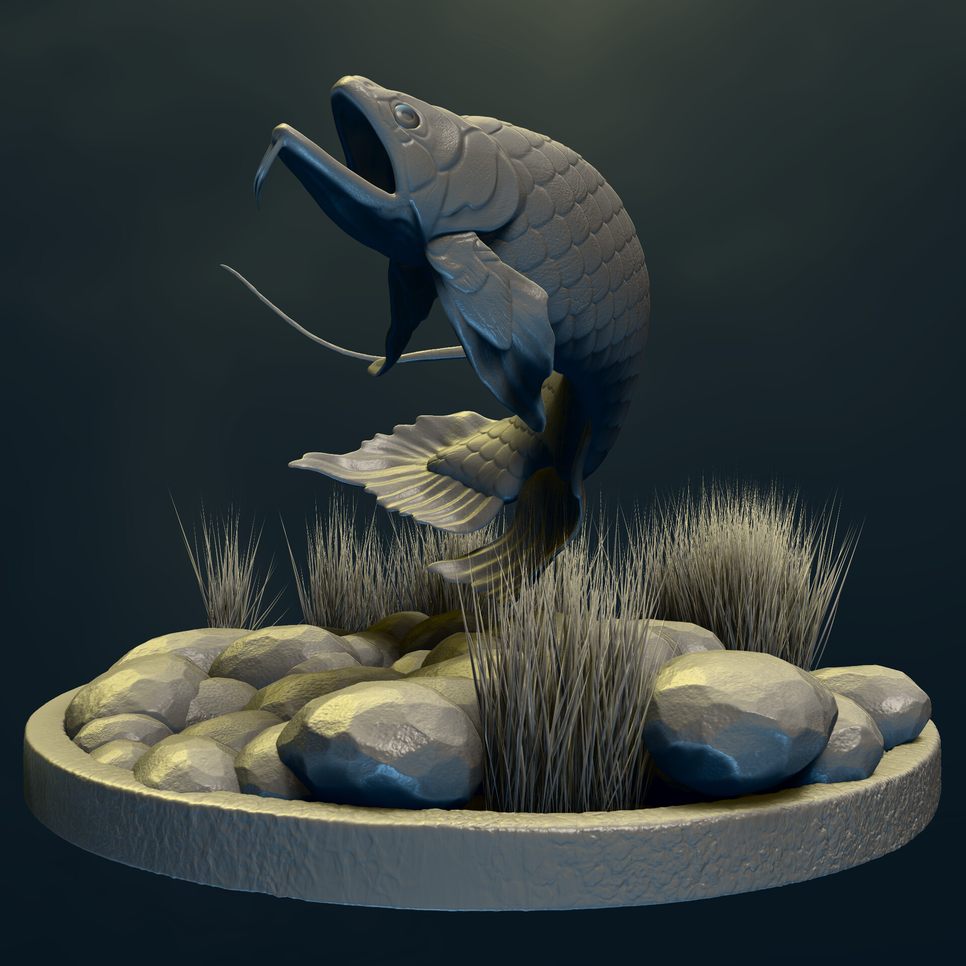 ArtStation - Ancient Arowana