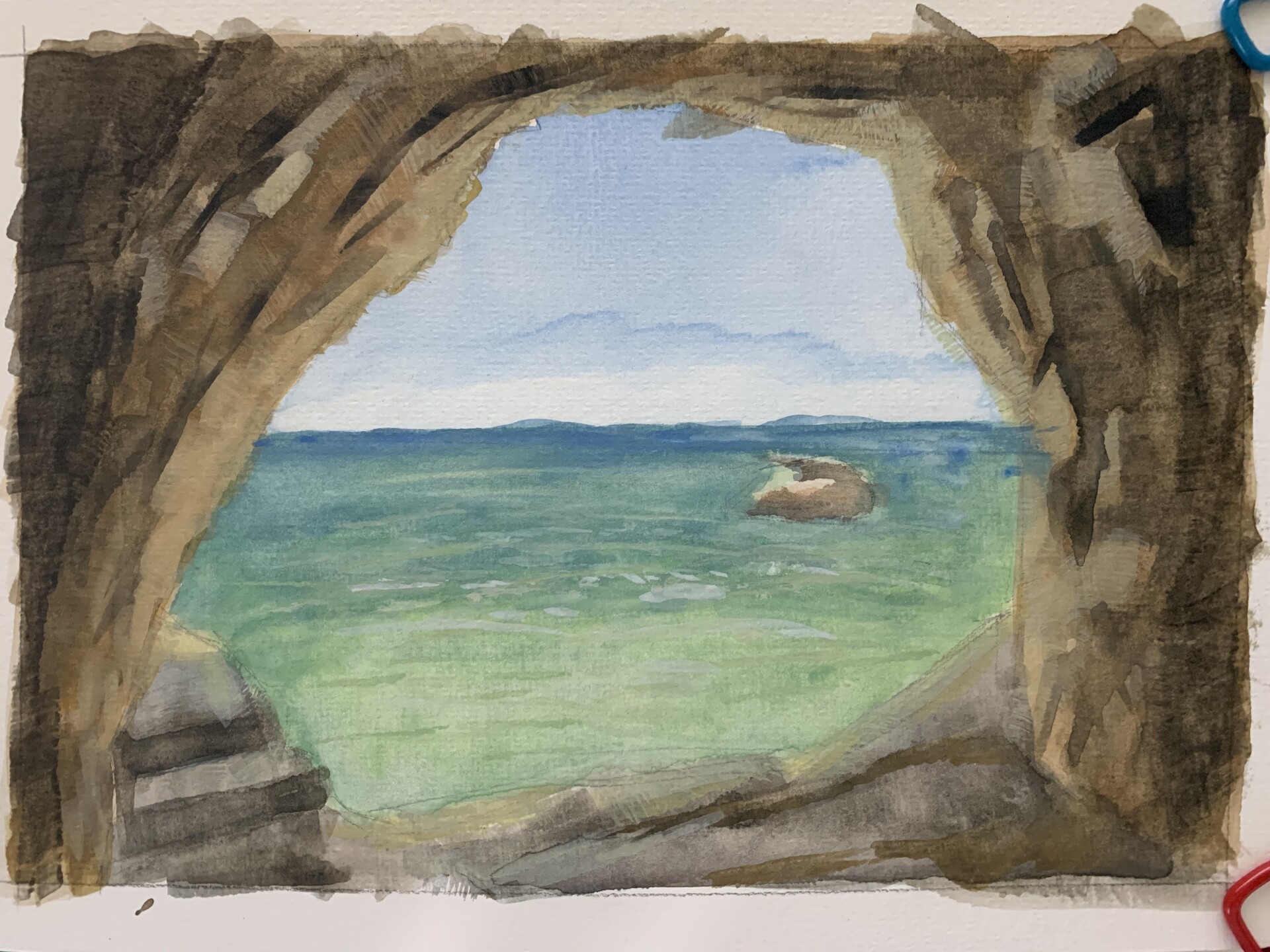 ArtStation - Beach Cave