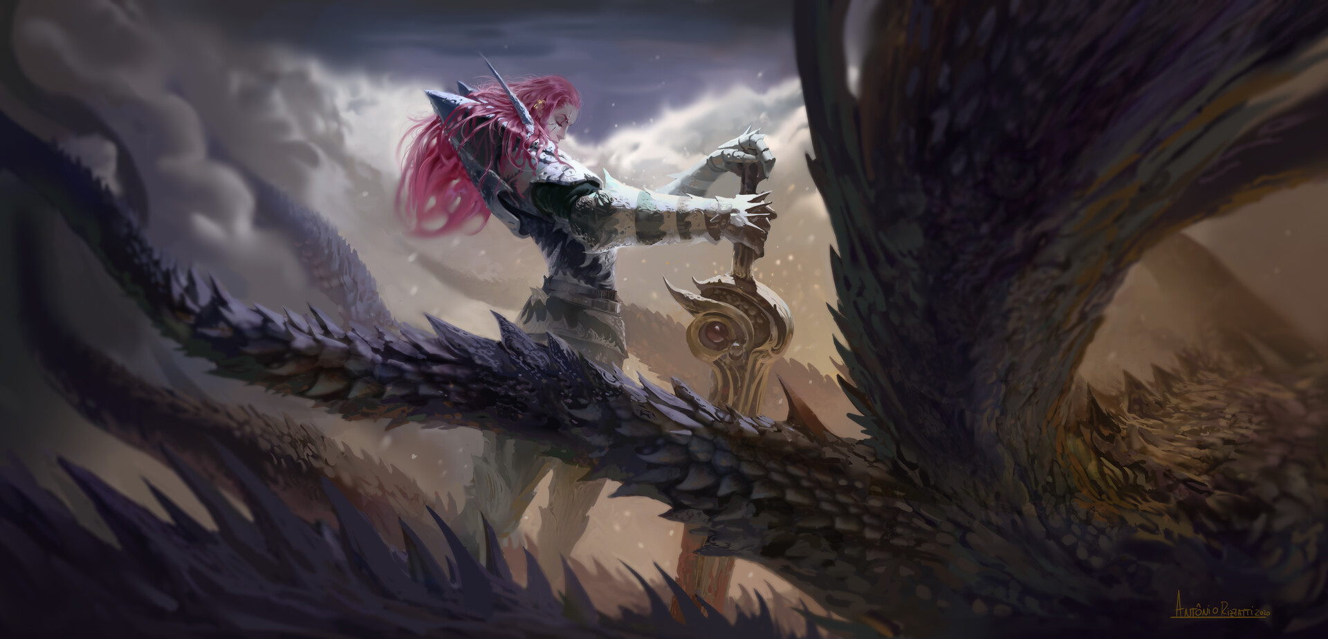 ArtStation - Character Design and Illustration for Tiamat Project