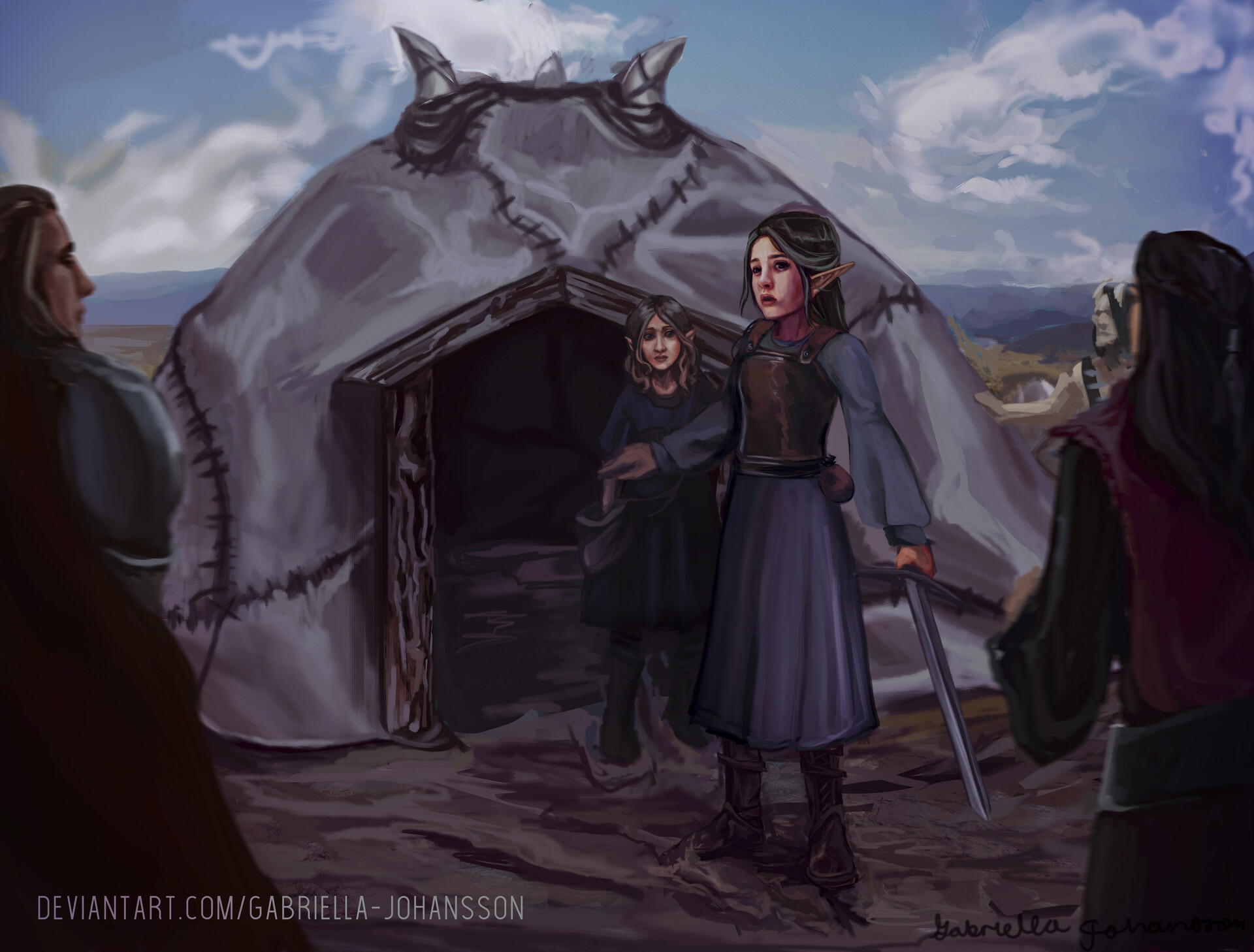 ArtStation - Bandit Raid