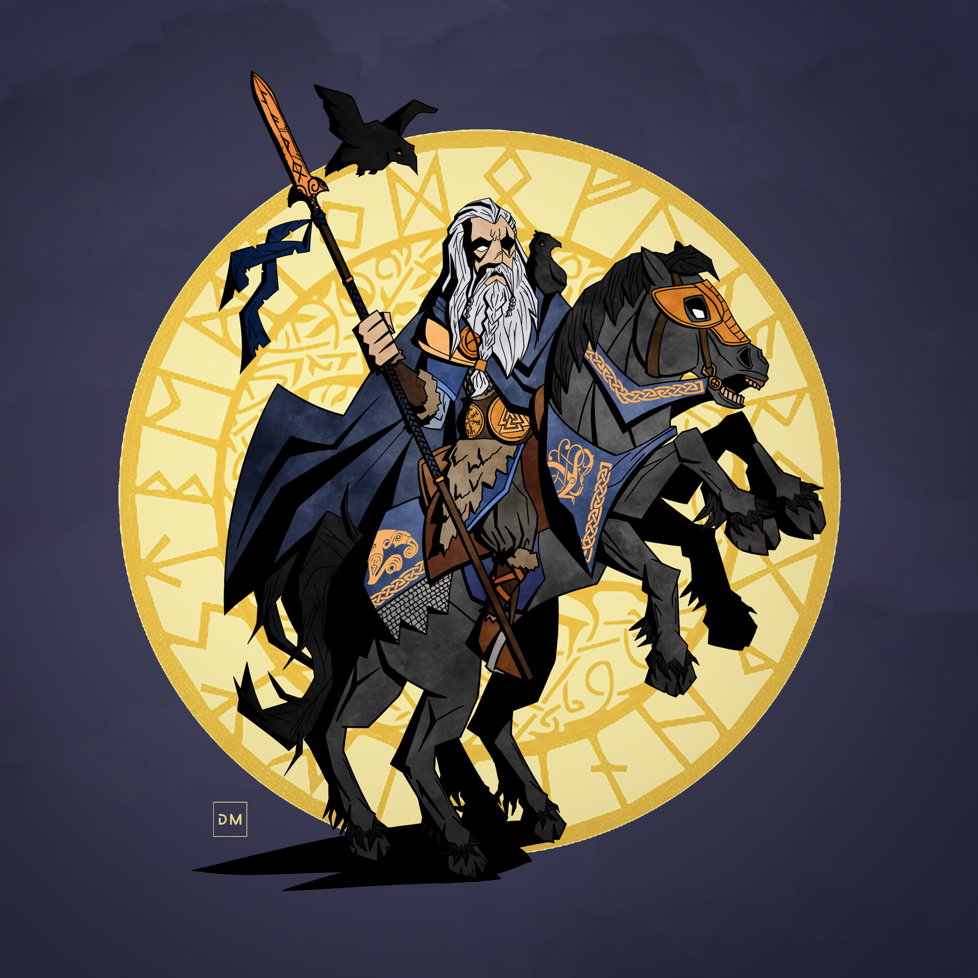 ArtStation - Odin The Allfather