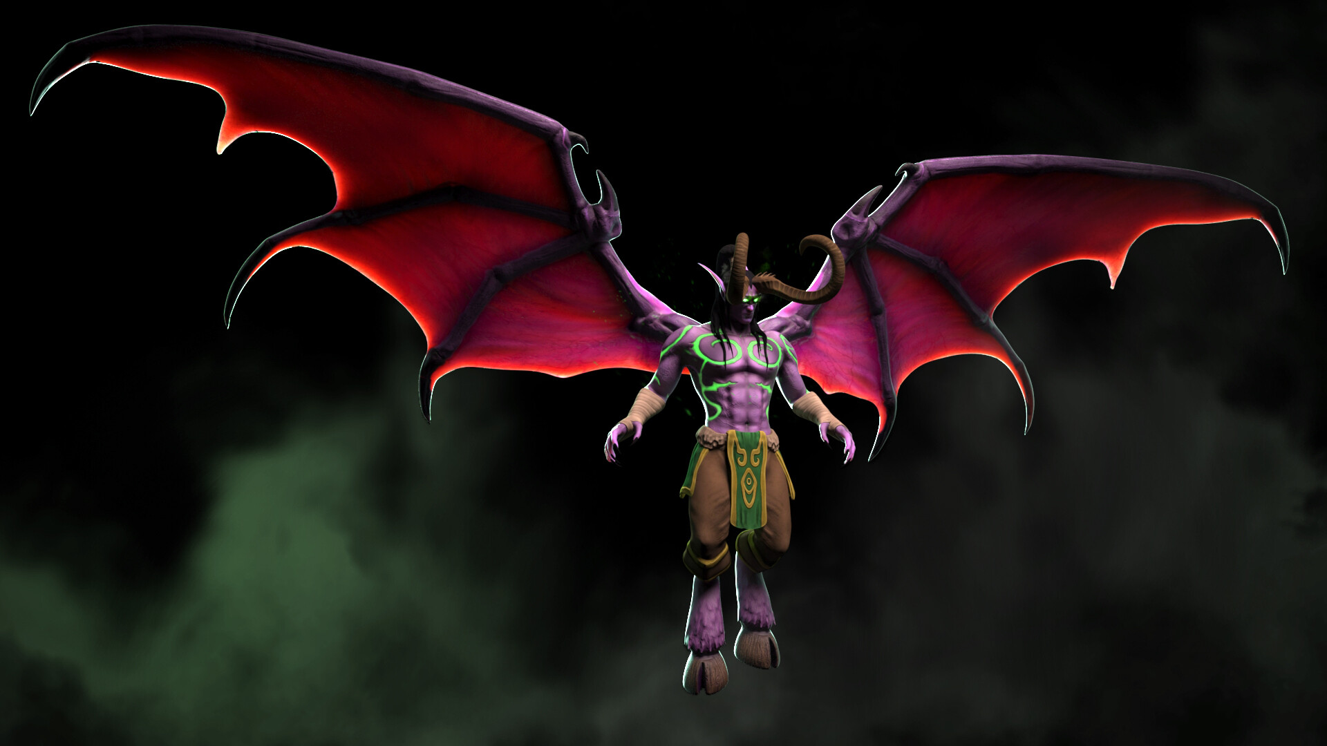 ArtStation - Illidan Stormrage