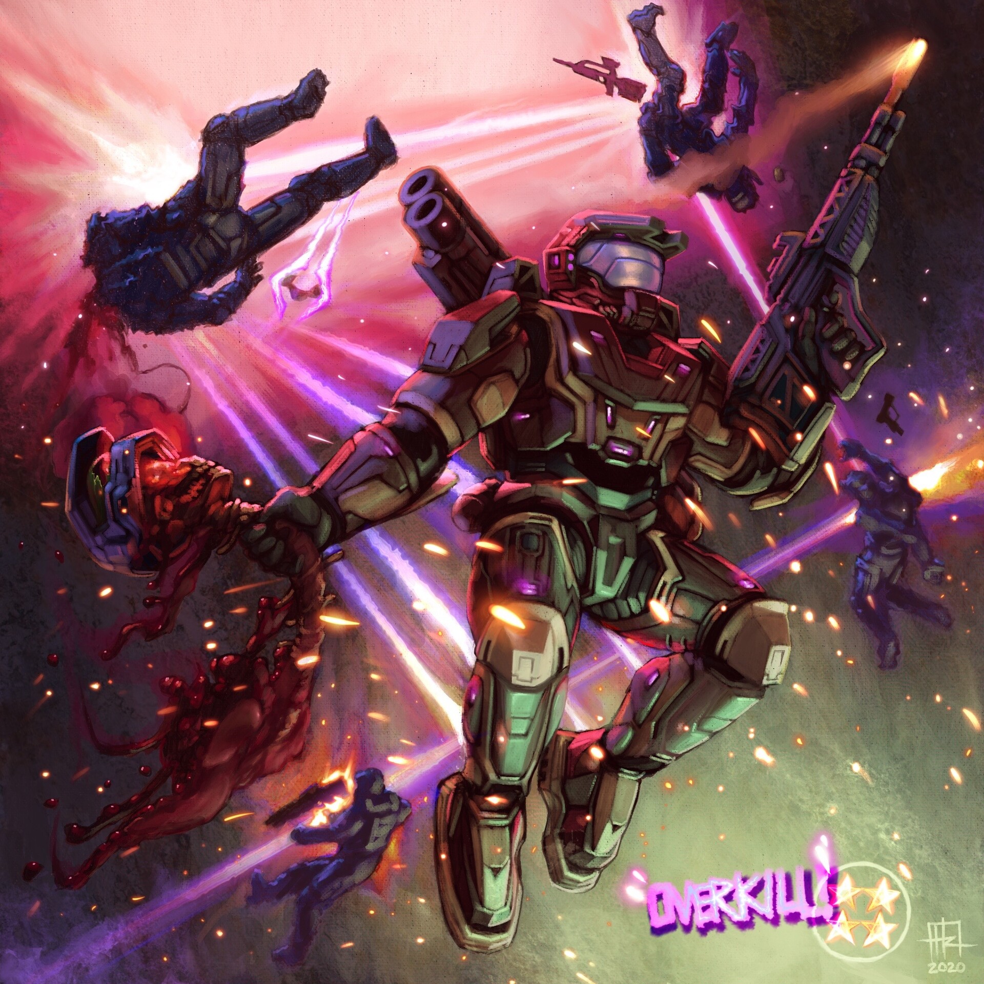 Herb Zischkau - Halo Concept Art Tributes: First Strike