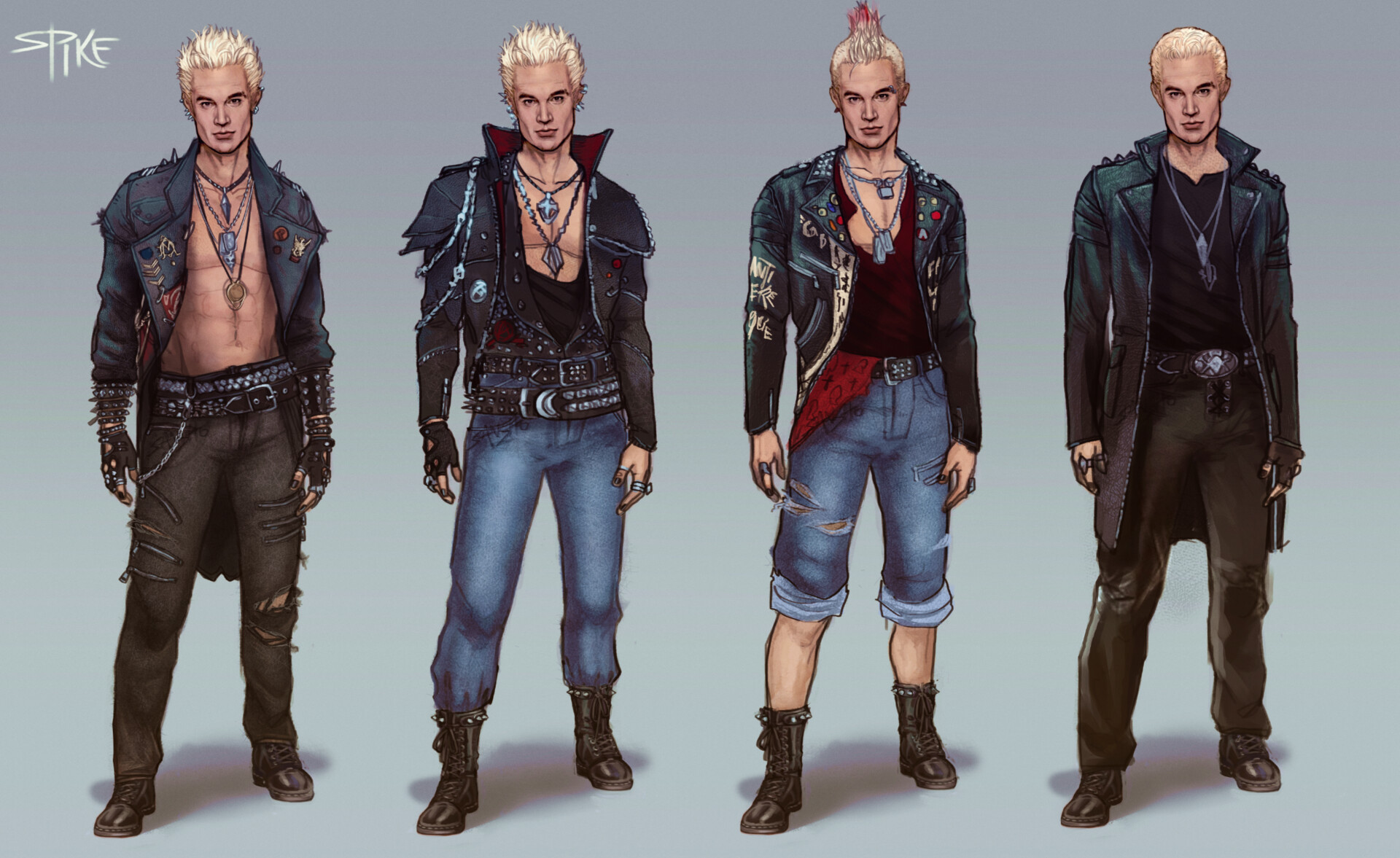 ArtStation - updated Spike Costume Concept