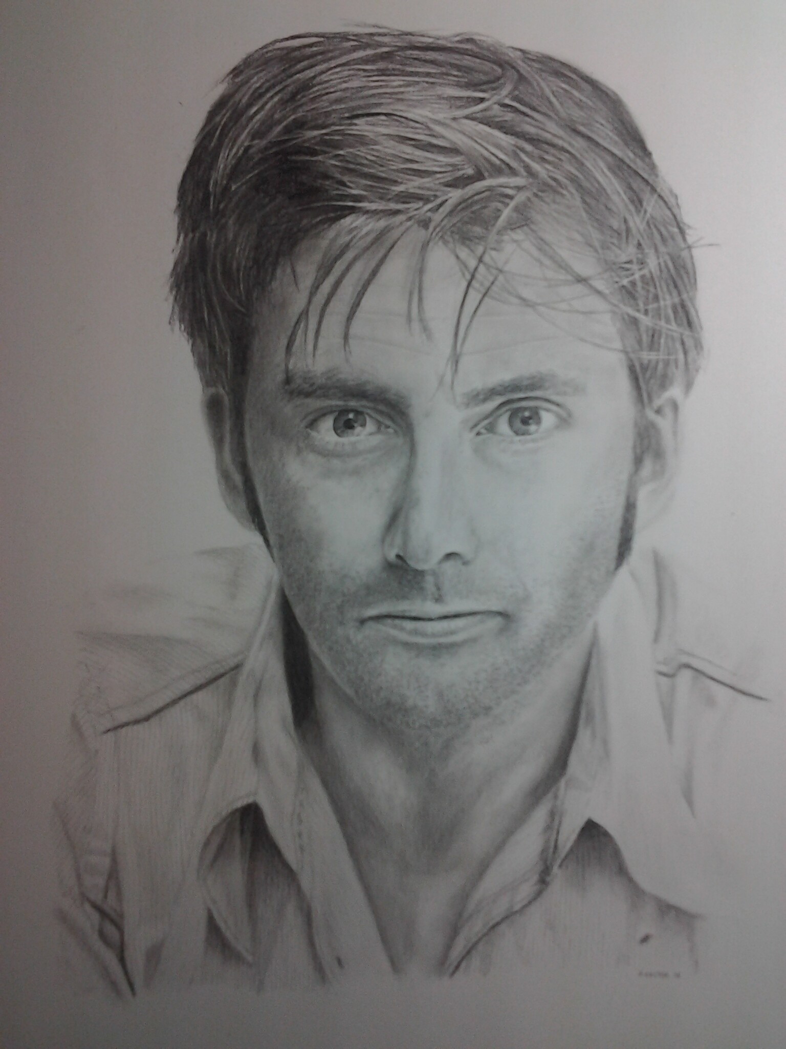 David Tennant Black And White