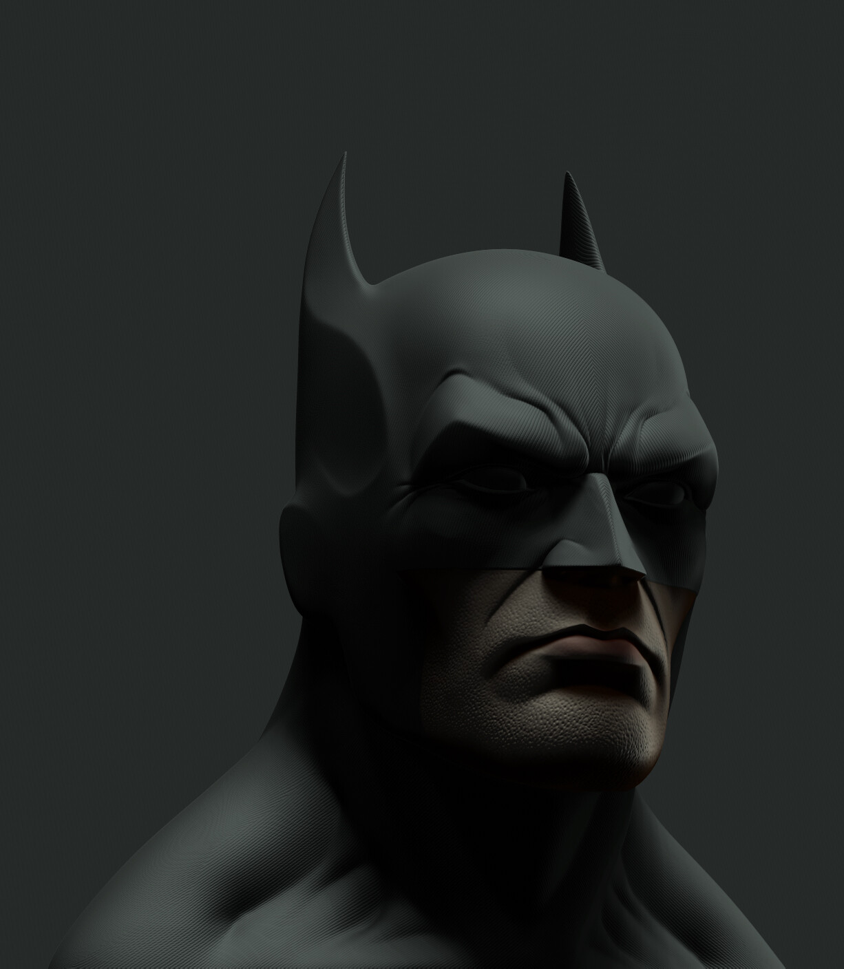 ArtStation - Batman Head
