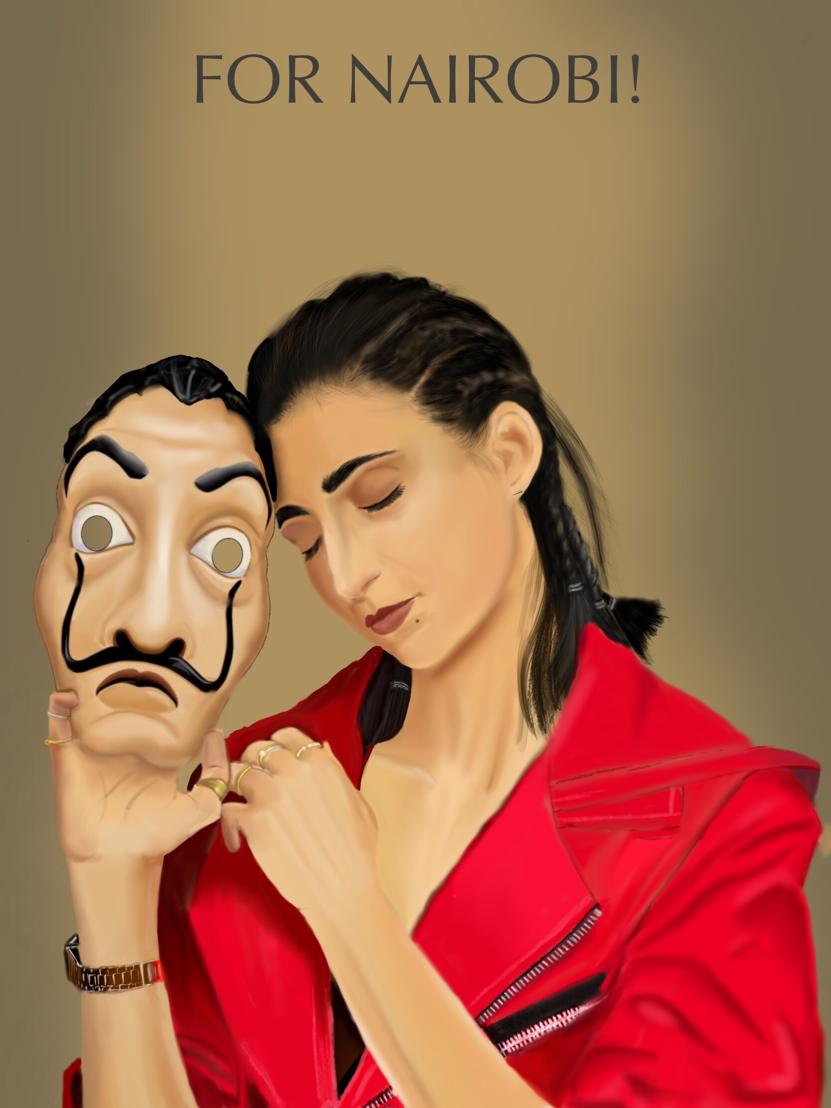 ArtStation - Nairobi- Digital Illustration