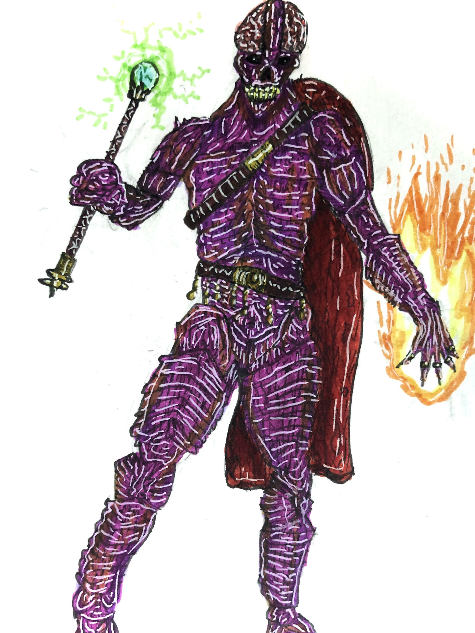 ArtStation - D&D Homebrew Monster Drawings