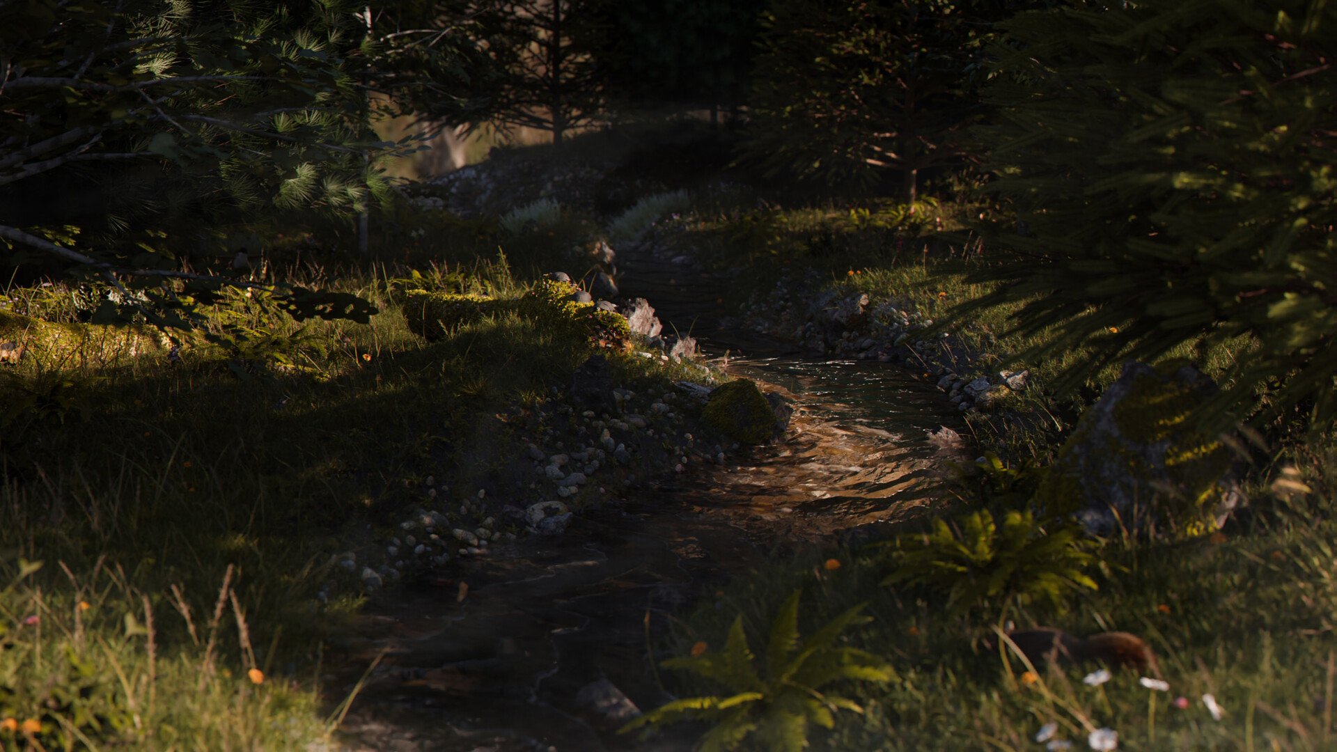 ArtStation - Forest Stream