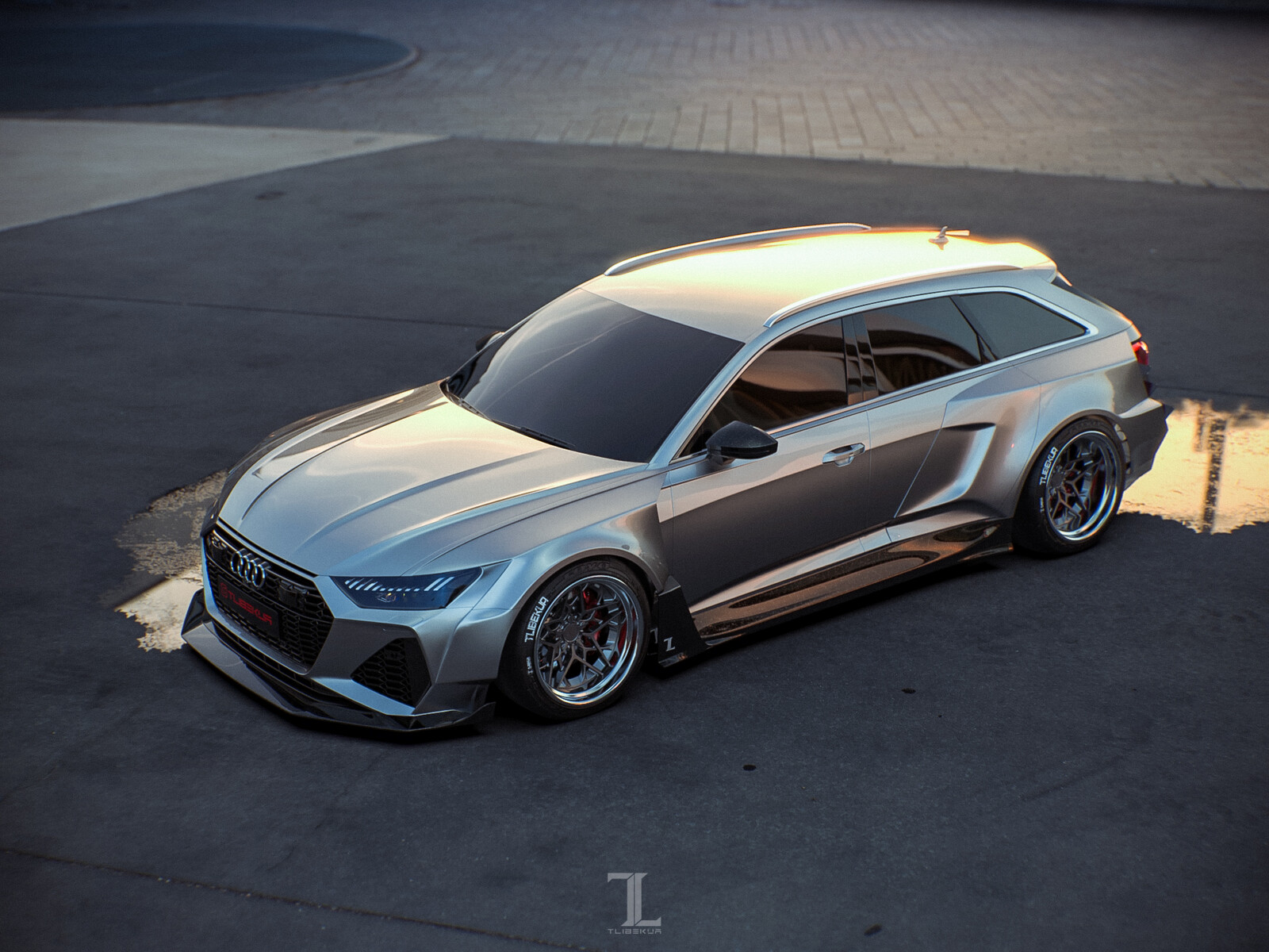 Kasim Tlibekua - Audi RS6 Widebody Kit
