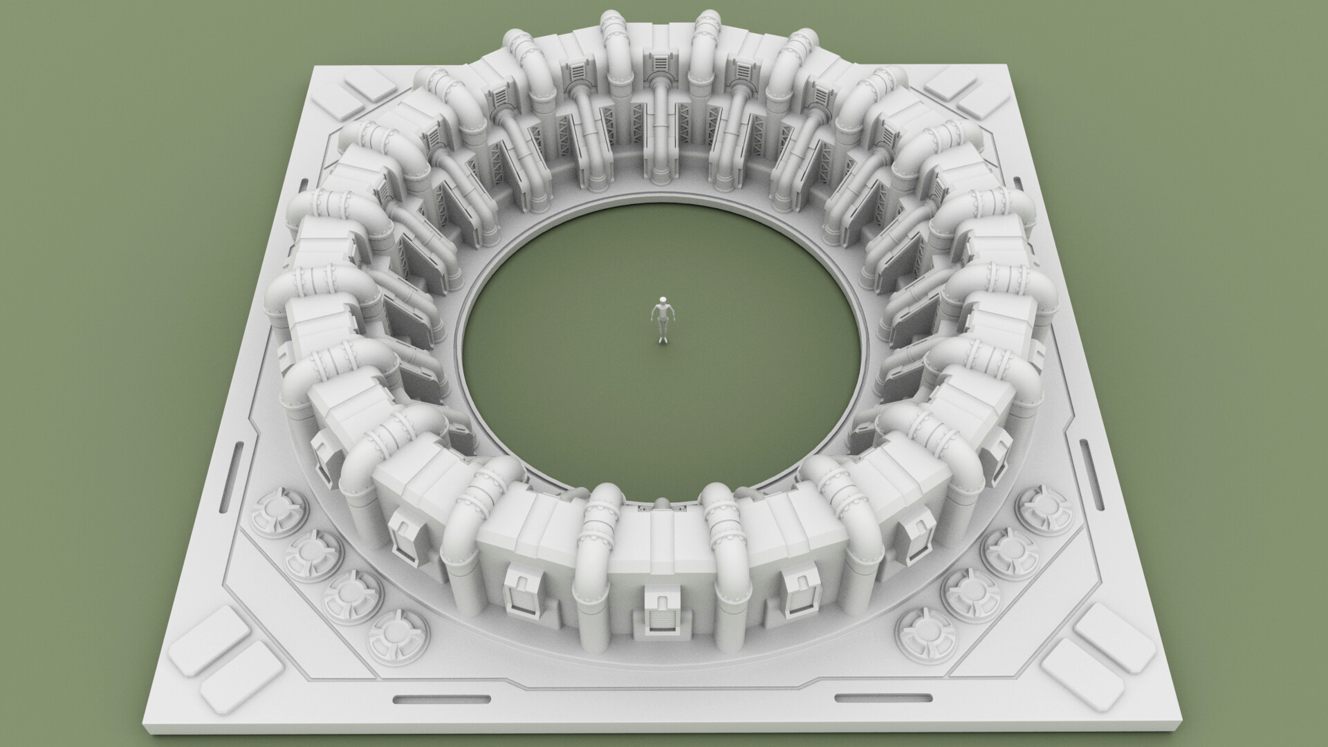ArtStation - 3D Printable Sci-fi Panels