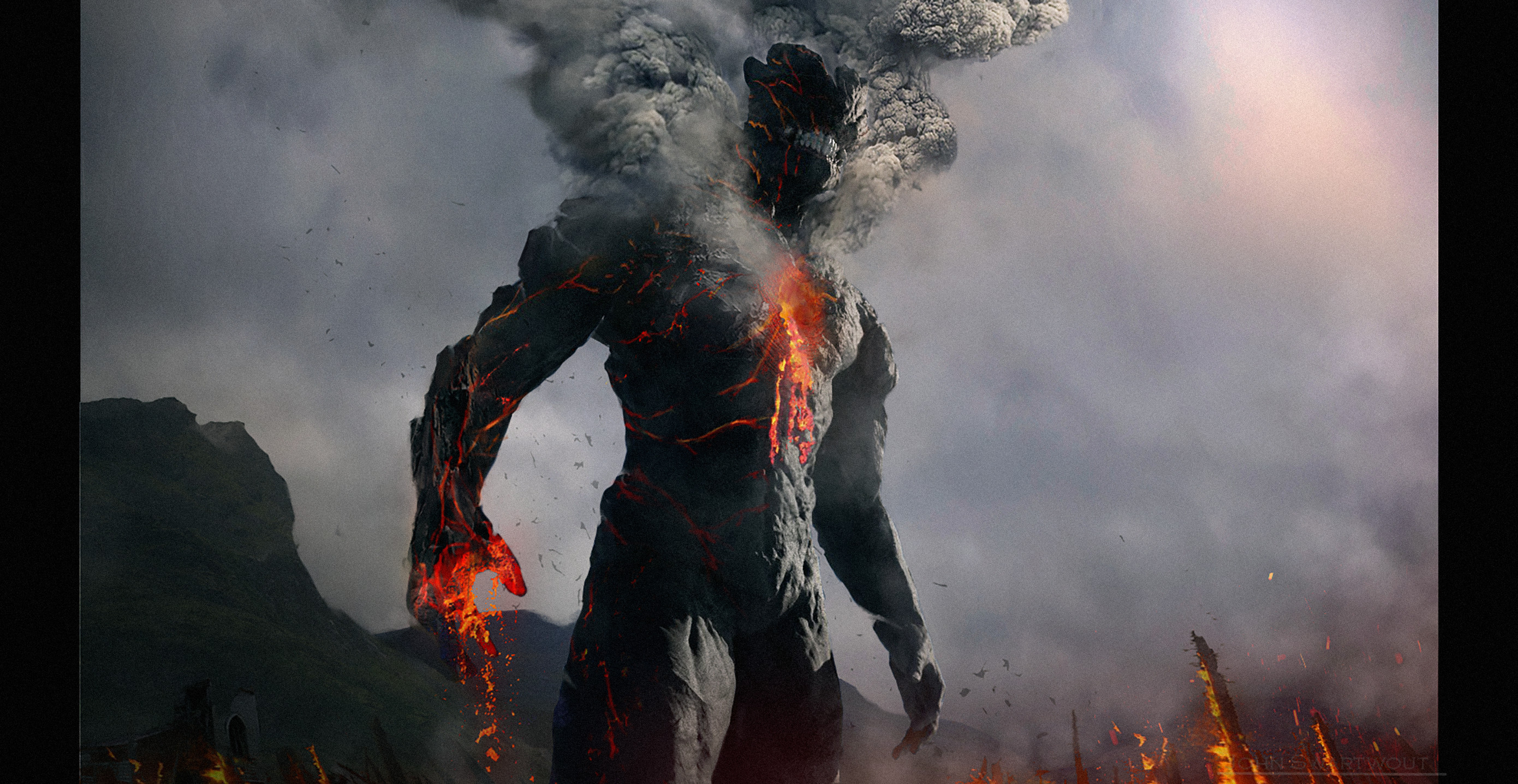 Kronos Wrath Of The Titans Size