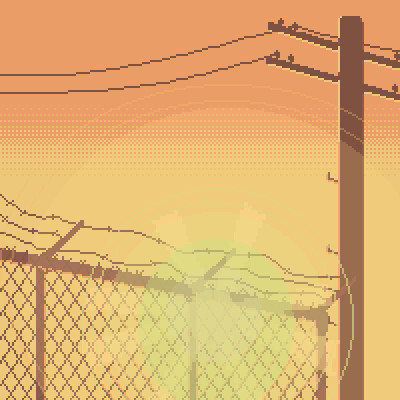 ArtStation - Morning Metro (Pixel Art Animation)