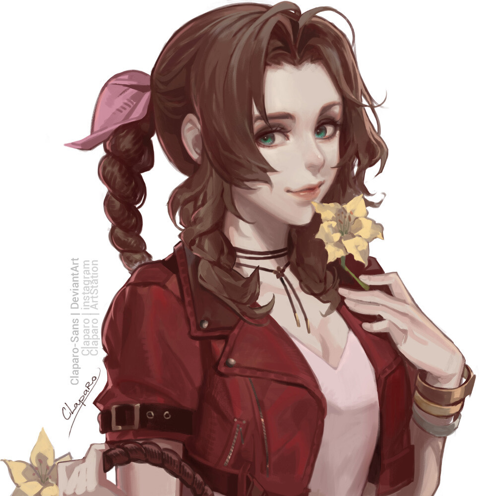 ArtStation - Final Fantasy VII - Aerith