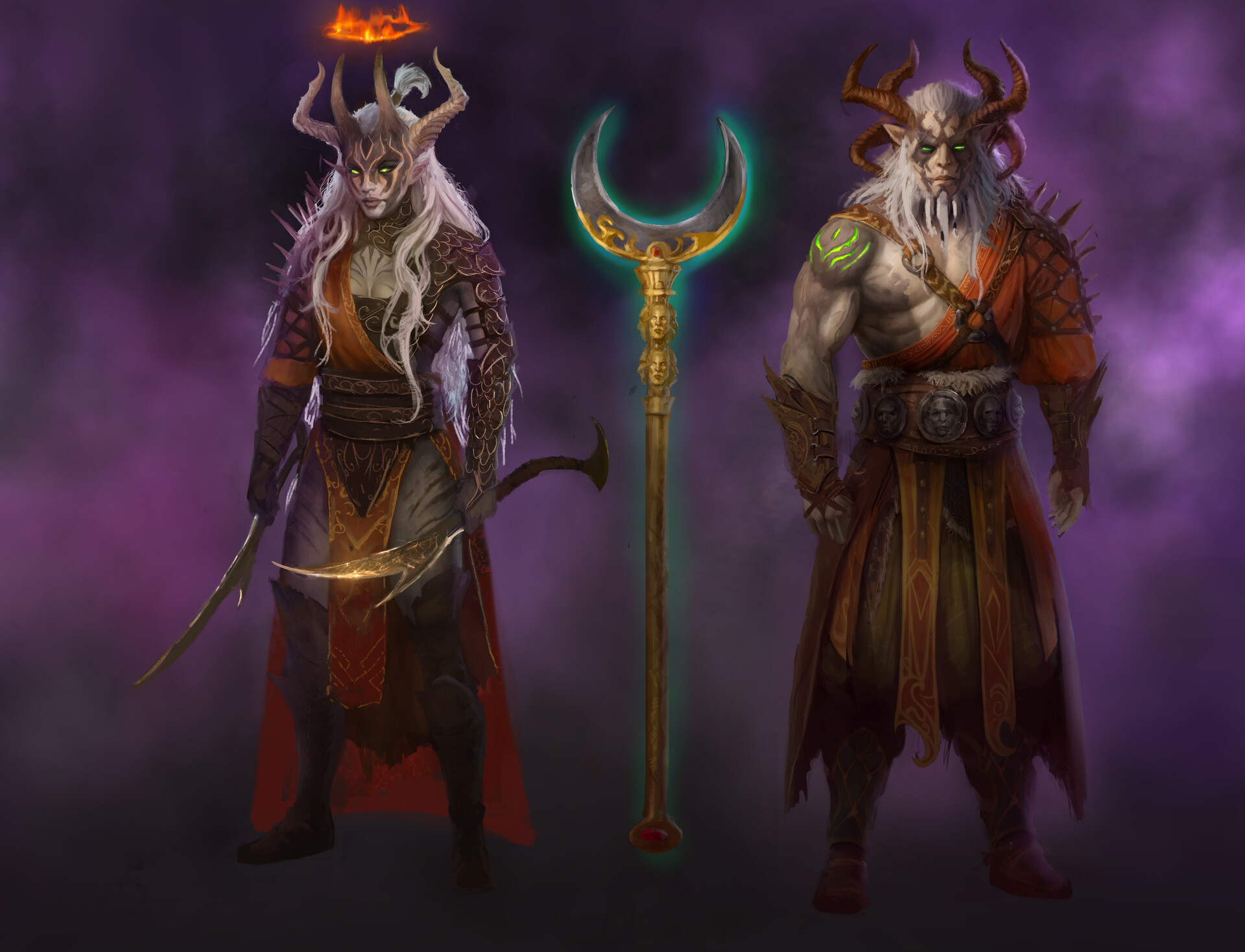 ArtStation - Hunters - character concepts