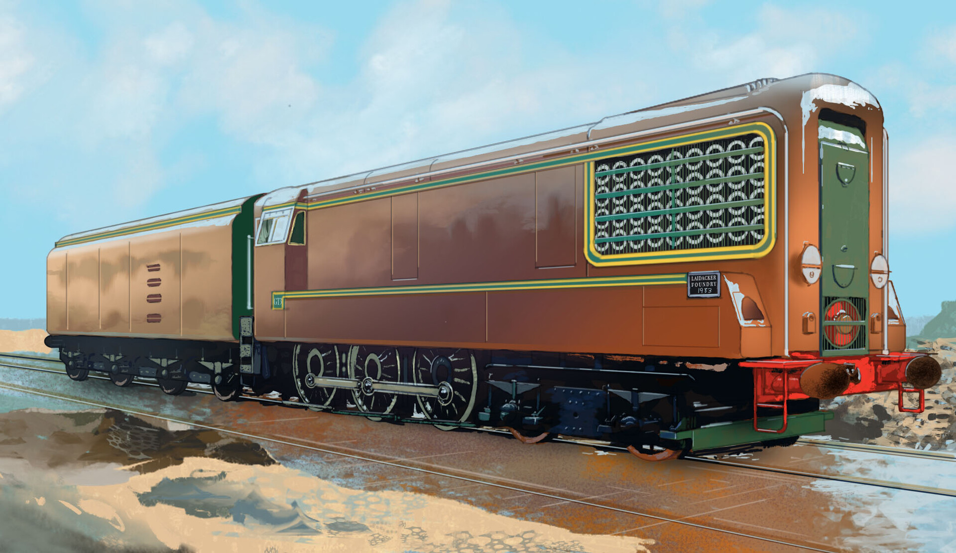 ArtStation - British GT3 study