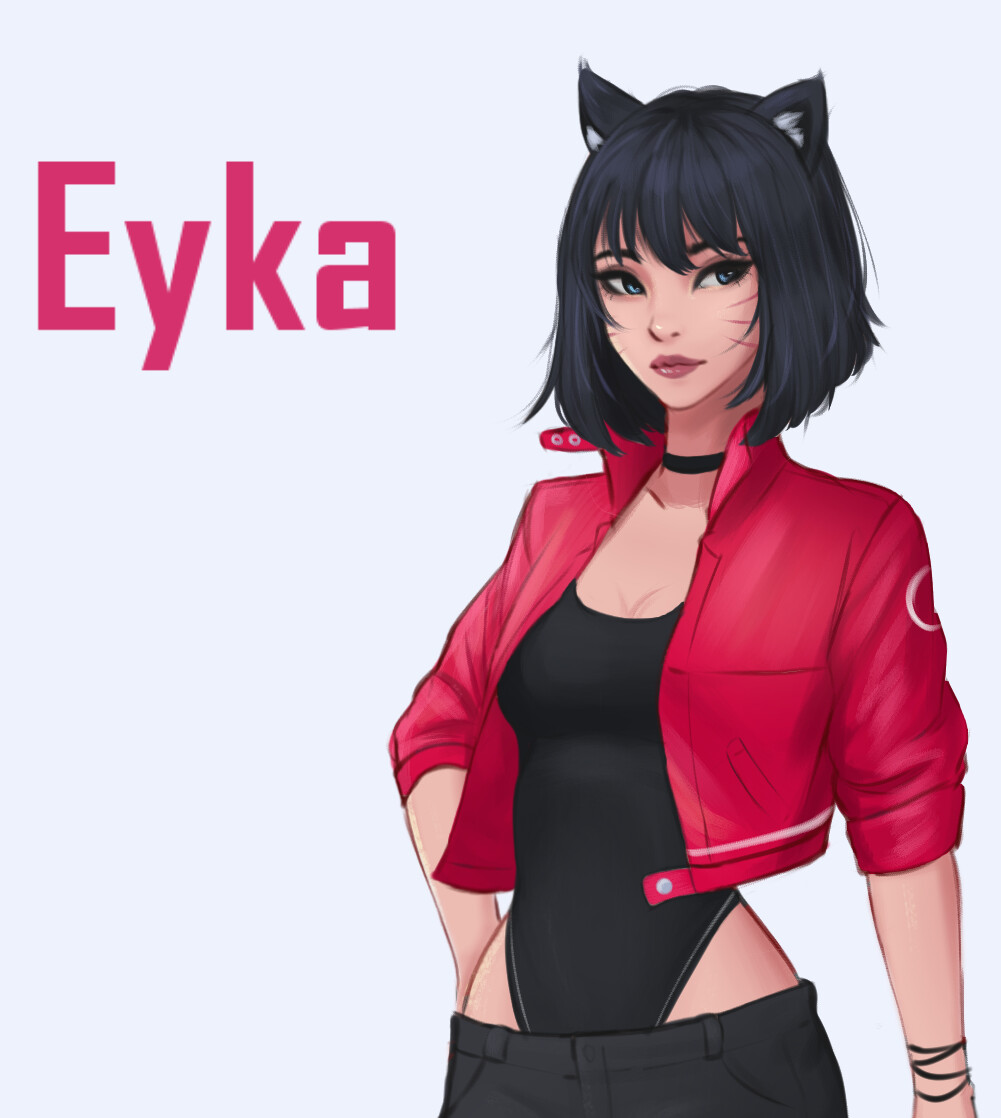 ArtStation - new oc Eyka