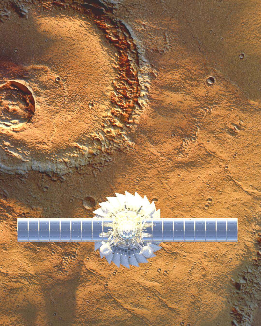 ArtStation - Hadley Crater / Mars