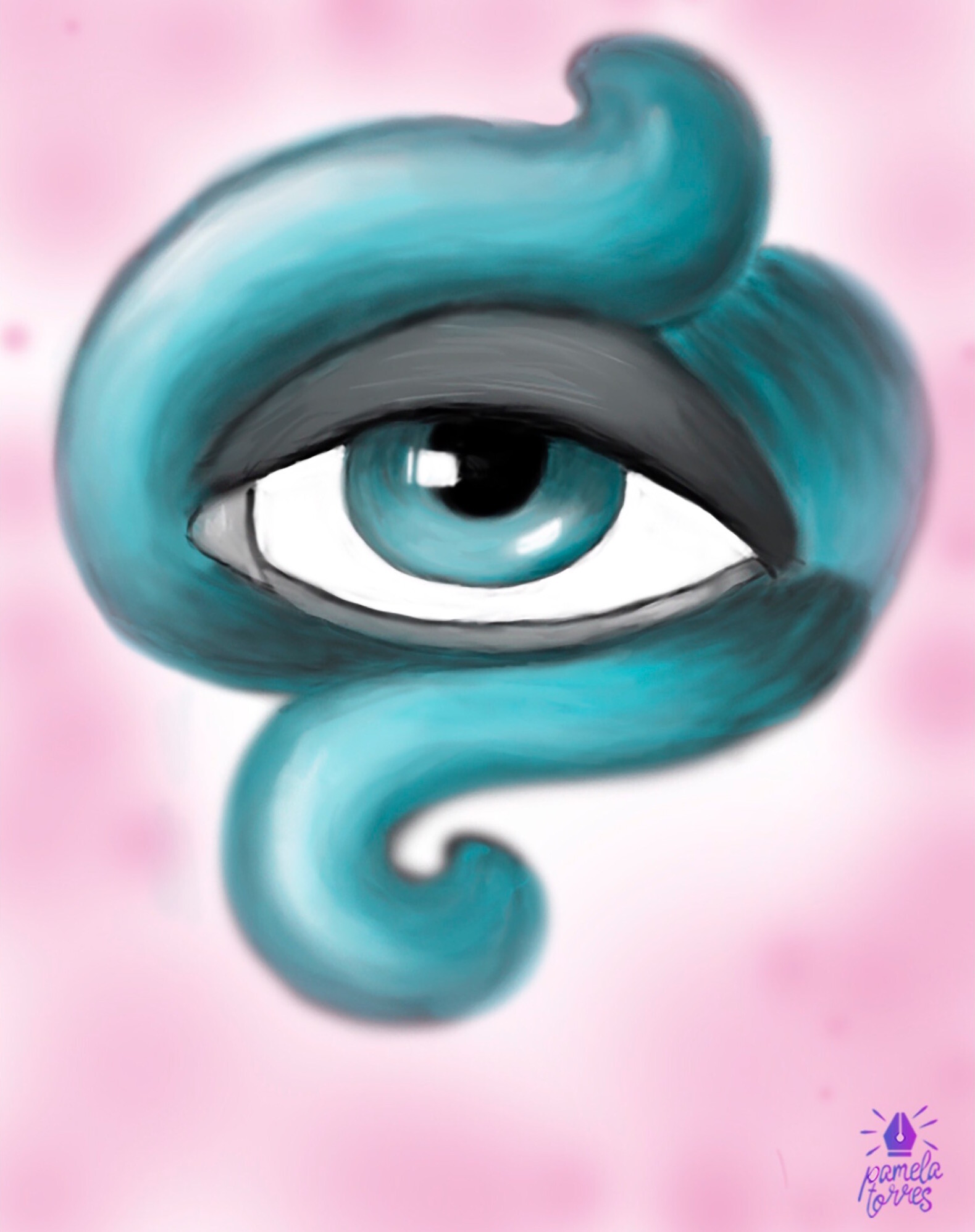 ArtStation - Octopus eye