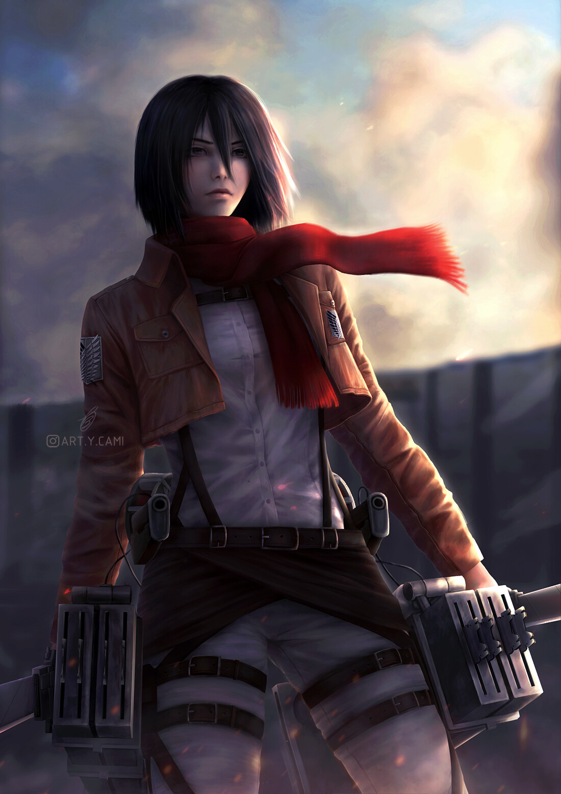 ArtStation - Mikasa Ackerman