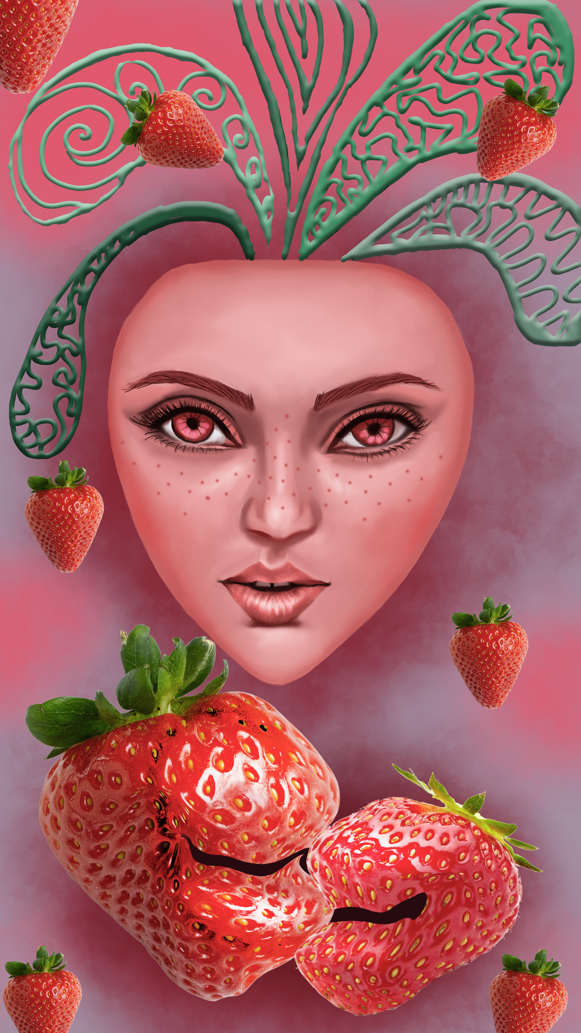 ArtStation - Crazy Strawberries