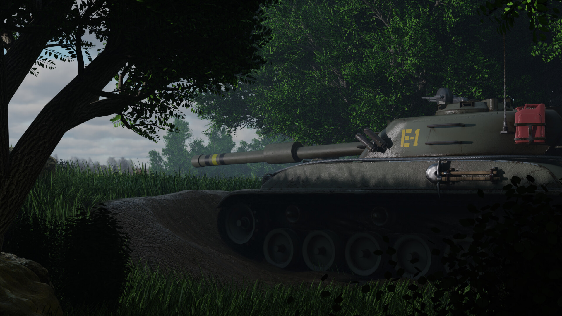 ArtStation - Cold War British/French Style Tank