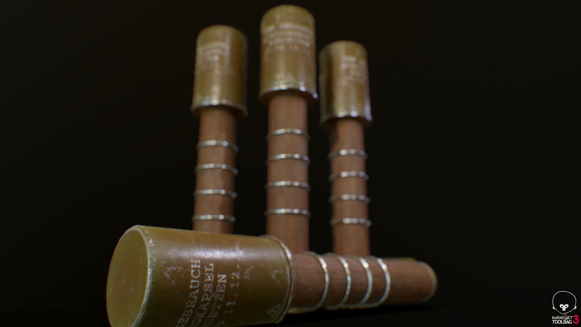 ArtStation - German Army Stick Grenade