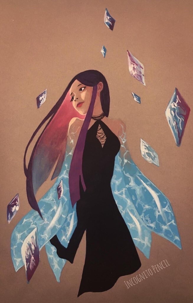 ArtStation - Crystal girl
