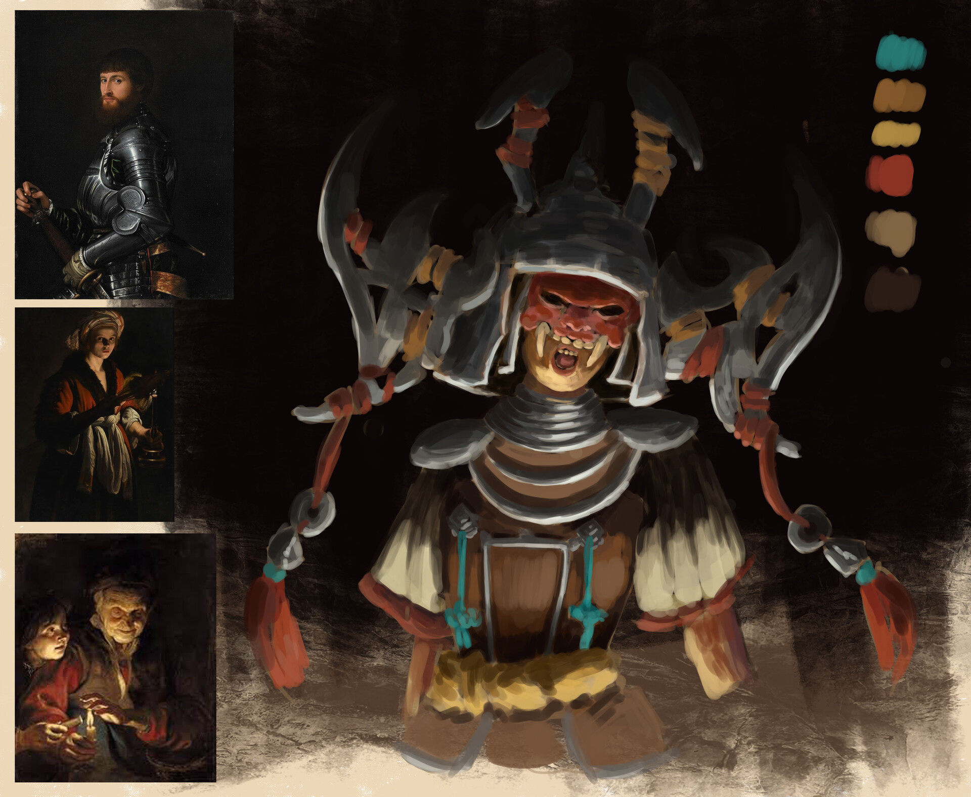 ArtStation - Warrior Study