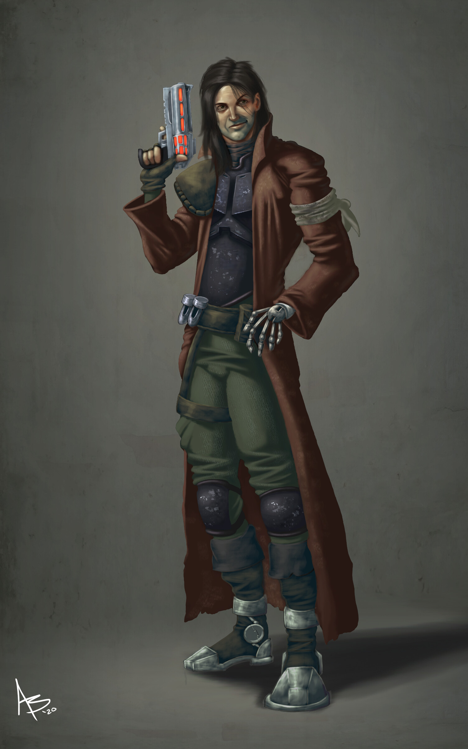 ArtStation - Captain Hand, the Dashing Leader