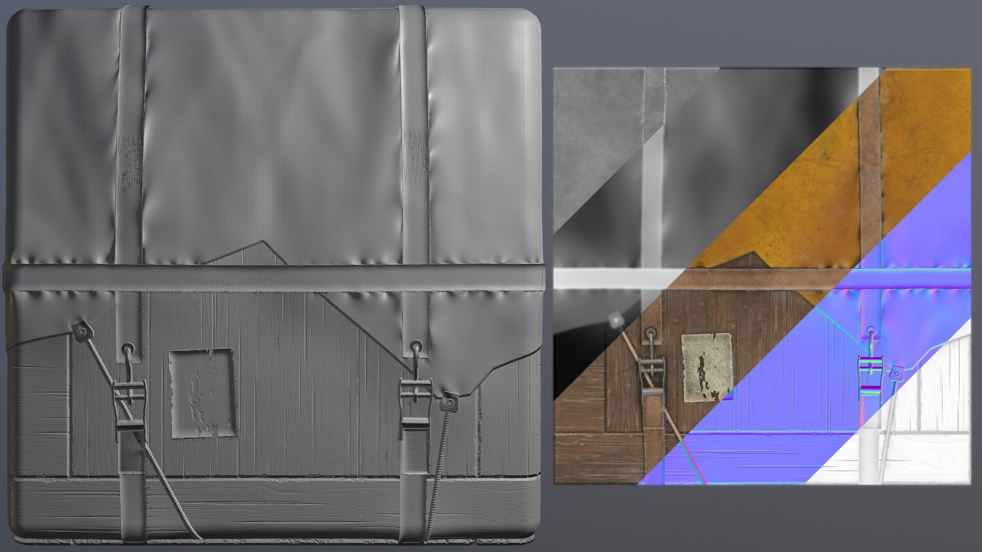 Stefan Oprisan Portfolio - Abandoned Loot Crate - Unreal Engine 4