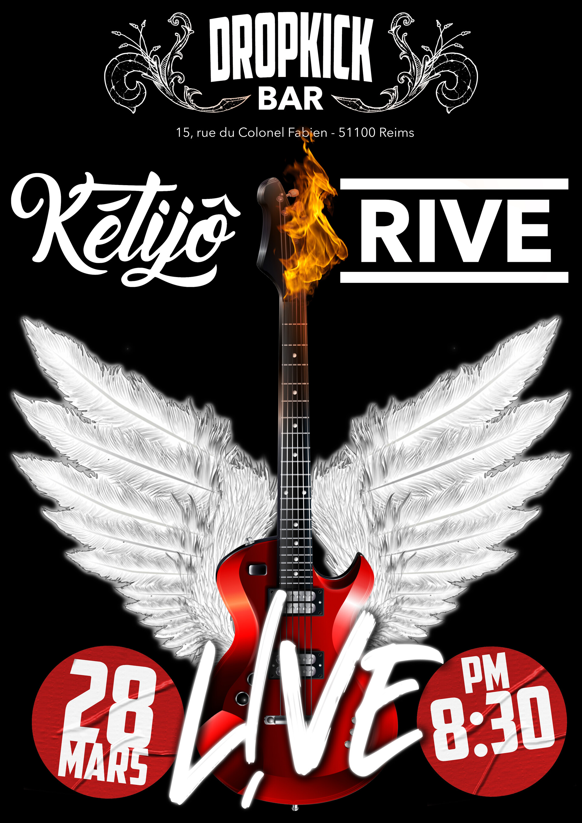 ArtStation - DropKick Bar - Poster